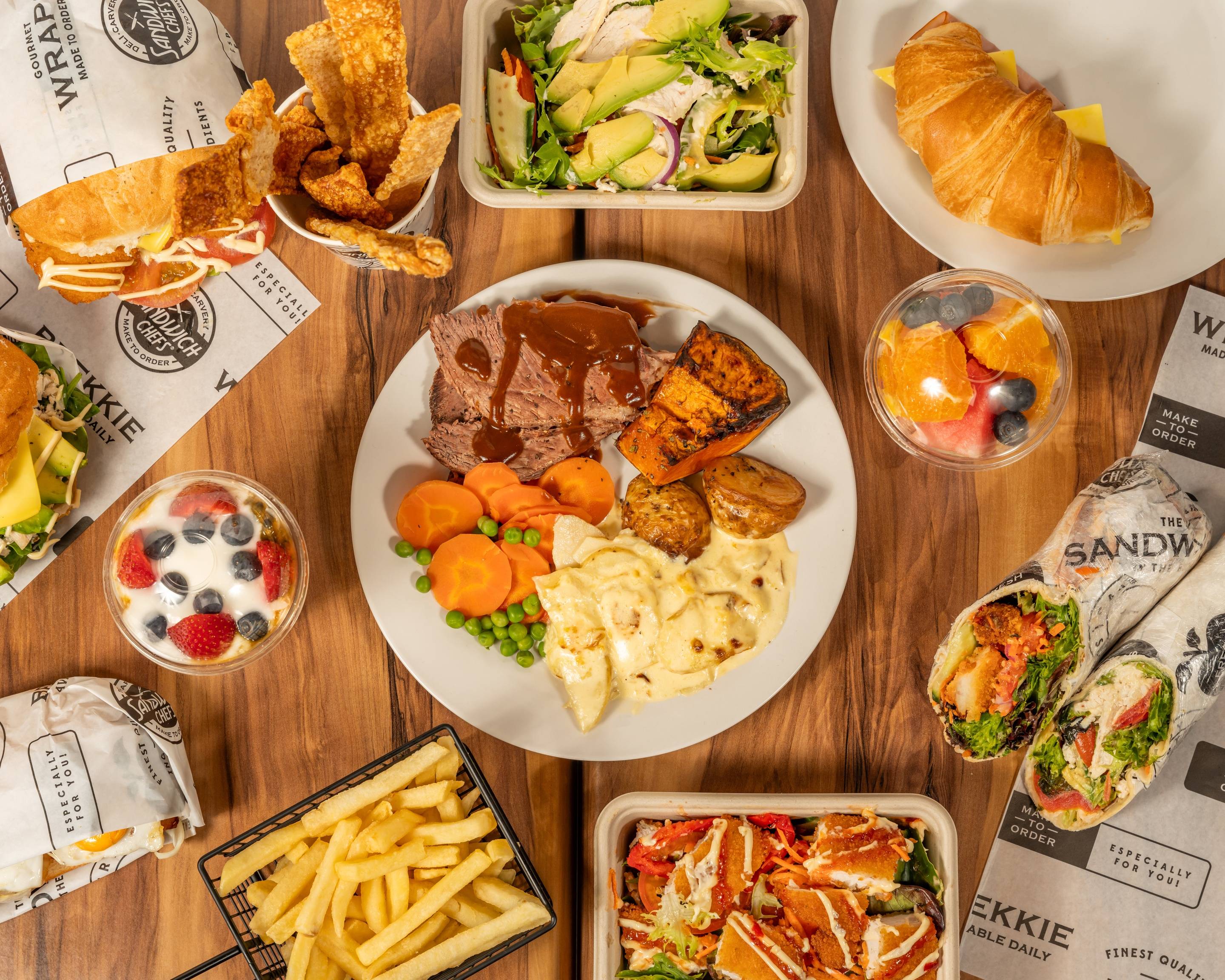 Sandwich Chefs Greensborough Menu Takeout in Melbourne | Delivery Menu ...