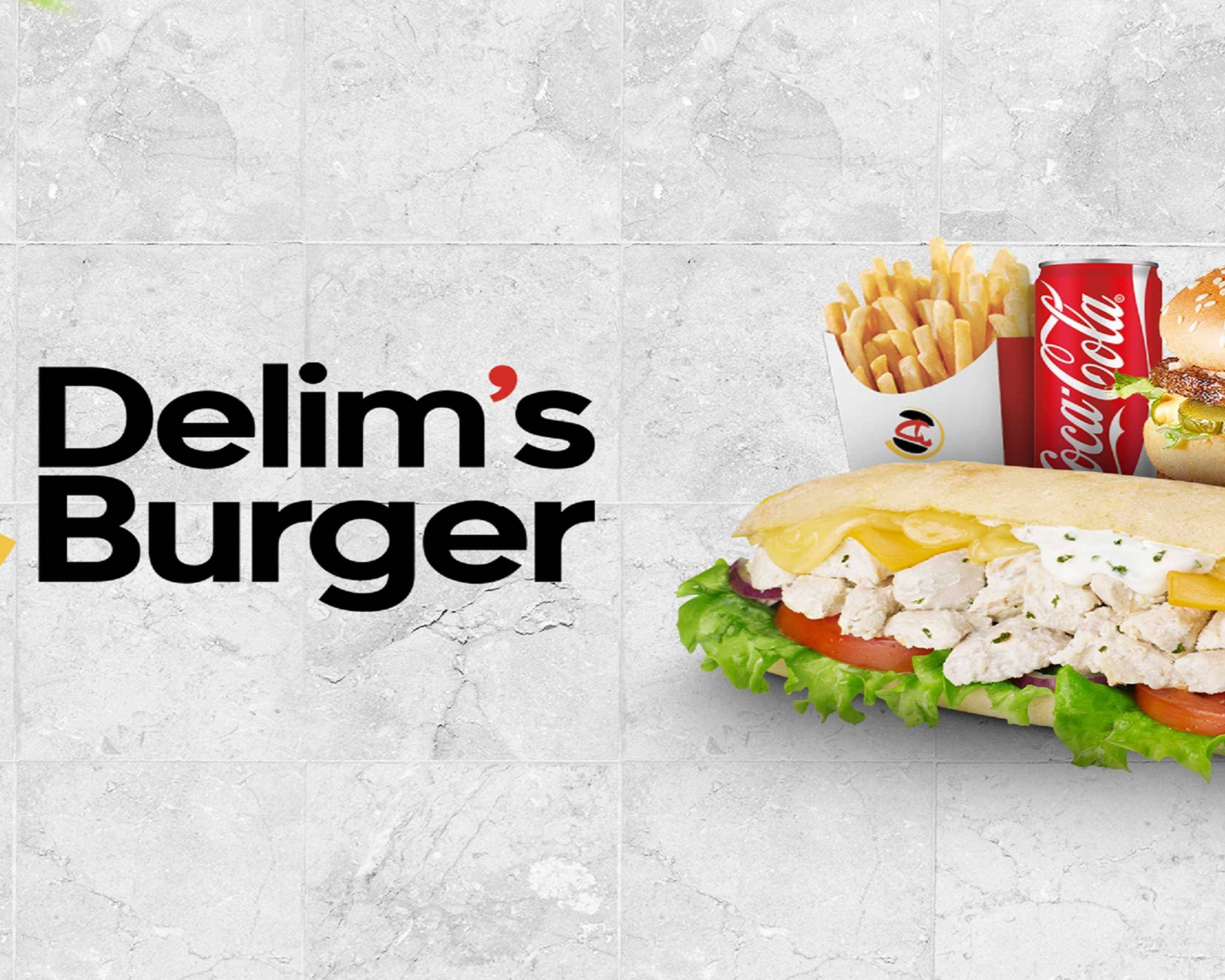 Delim's Burger menu, offres et prix - Livraison à Épinay-sur-Seine ...