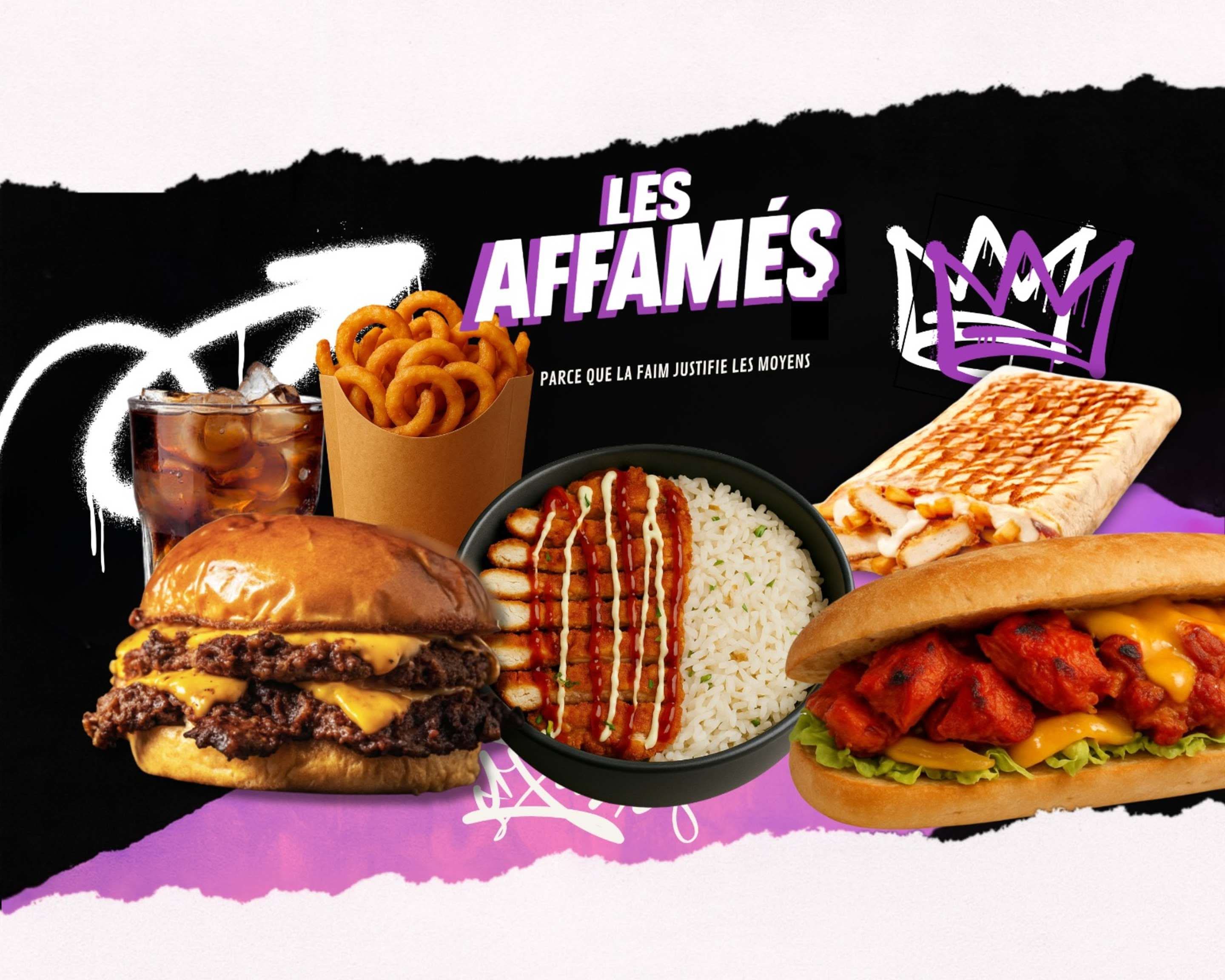 Les Affamés menu, offres et prix - Livraison à Paris - Uber Eats