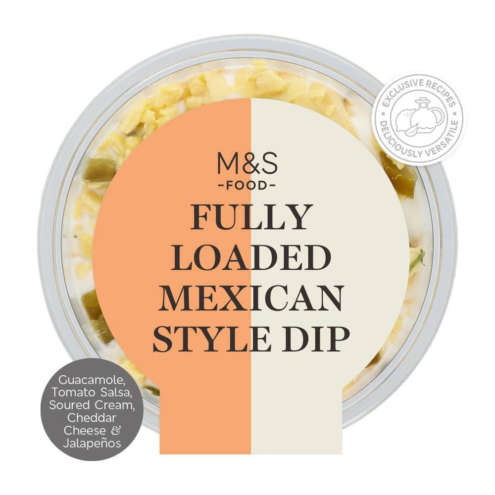 M&S Fully Loaded Mexican Style Dip Delivery Near Me | Order Online ...