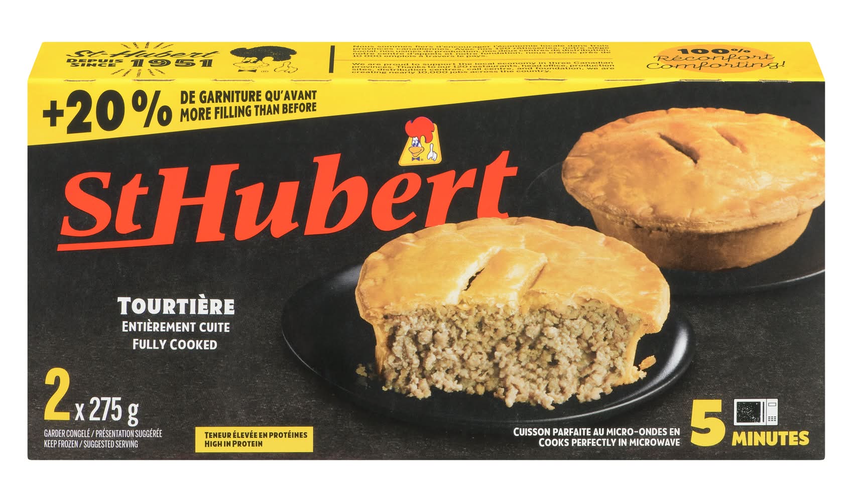St Hubert Tourtière Meat Pie Delivery Near Me | Order Online | Uber Eats