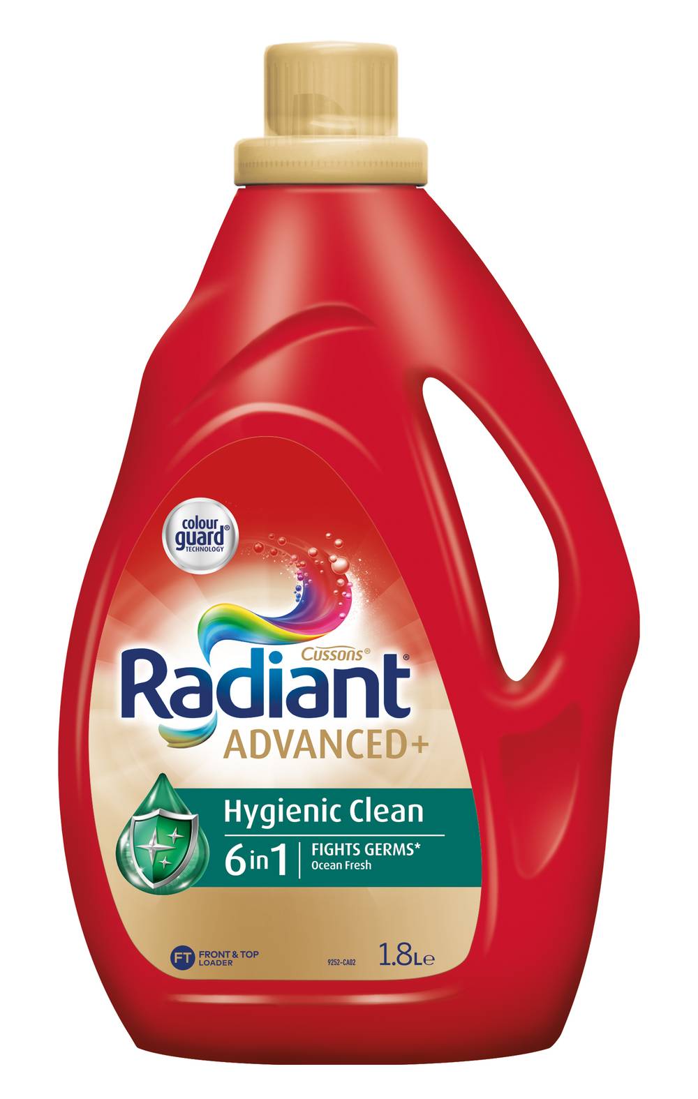 Radiant 6 In 1 Advanced+ Hygienic Clean Fabric Liquid Antibacterial ...