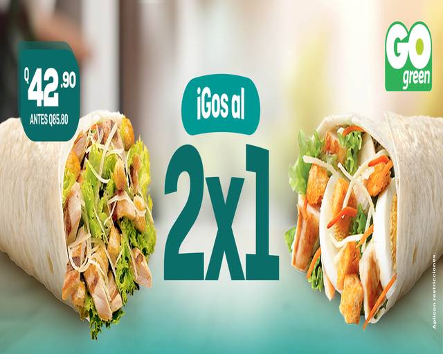 Go Green - Zona 1 a domicilio en Ciudad de Guatemala | Menú y precios ...