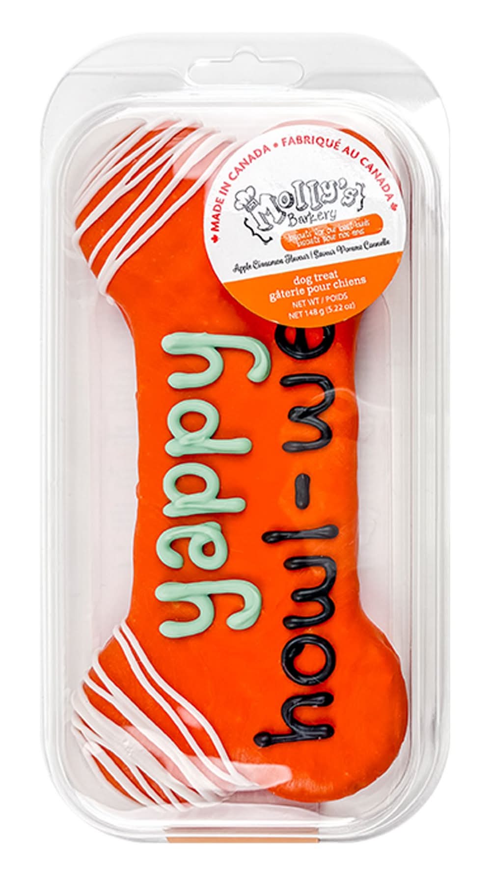 Molly's Barkery Yappy Bone Dog Treat Delivery Near Me | Order Online ...