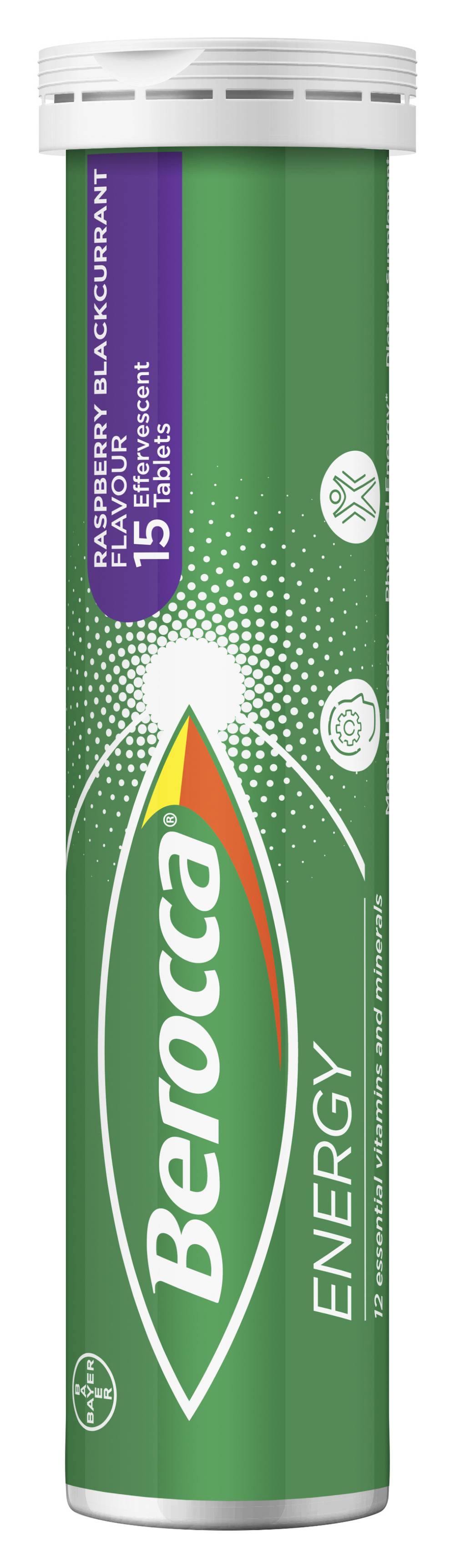 Berocca Vitamin B & C Energy Effervescent Tablets Delivery Near Me ...