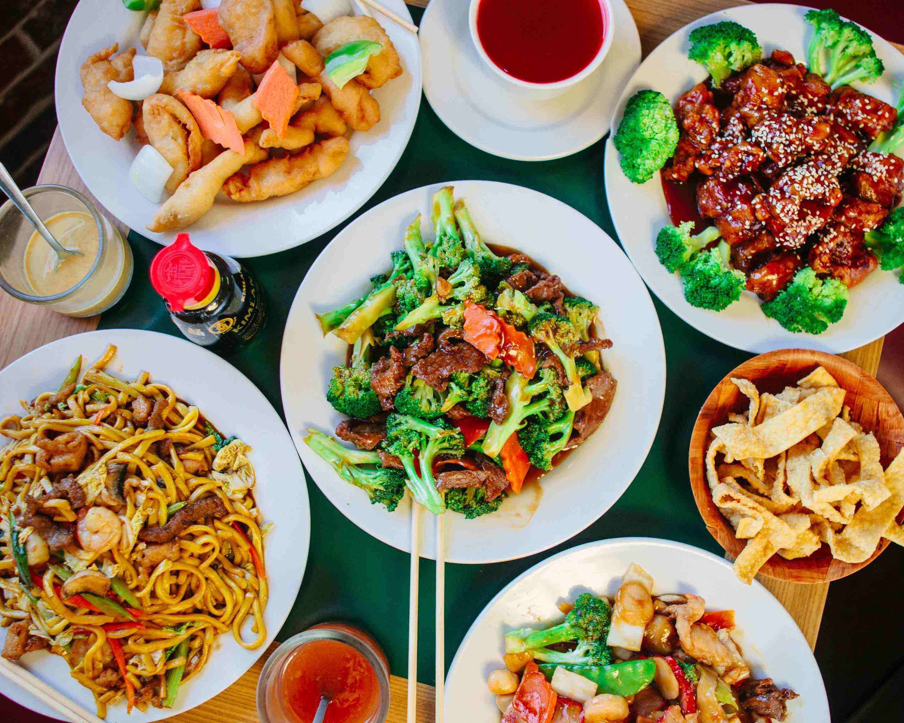 China dragon menu store
