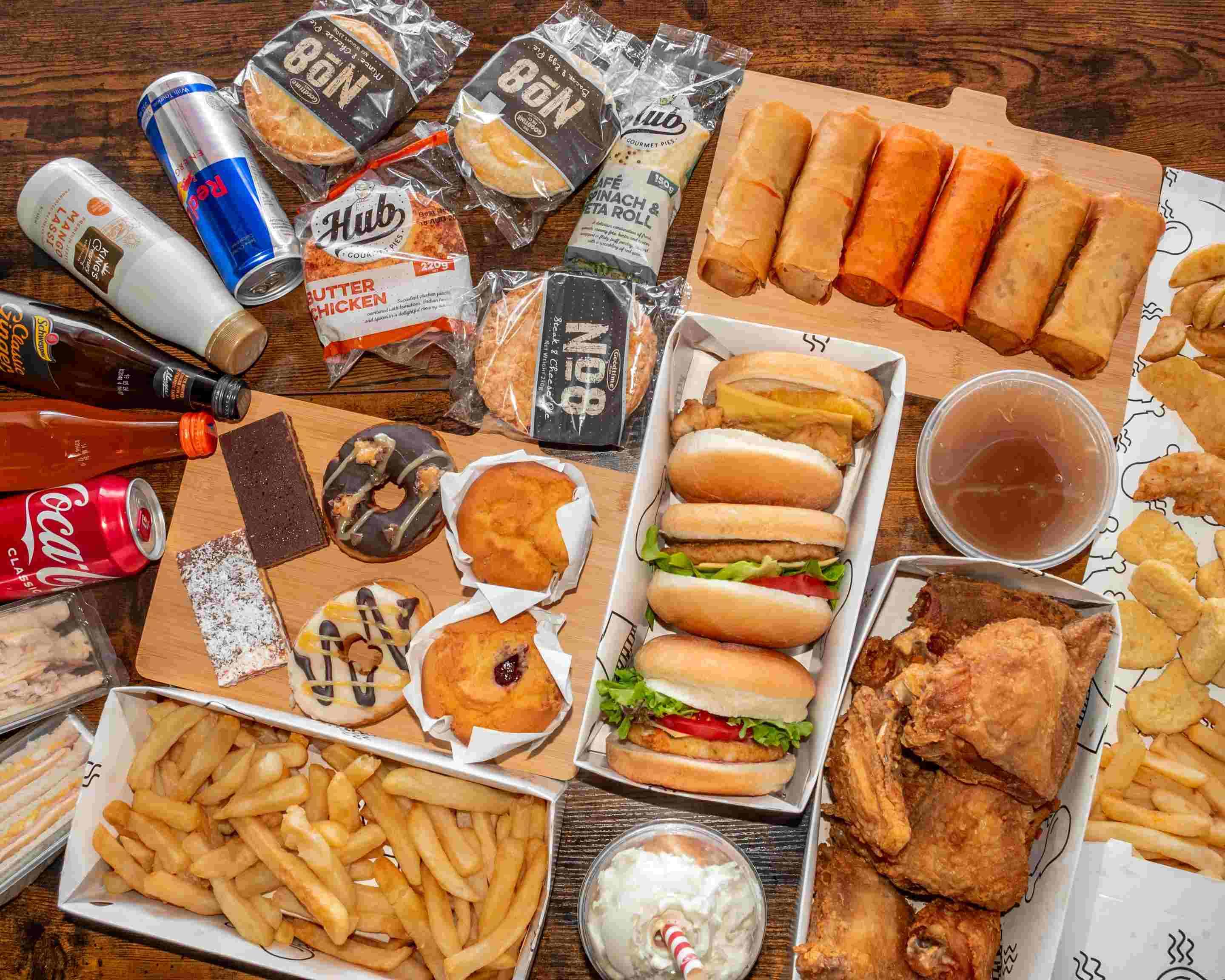 Order Coffee Shots & Eater Charleez Chicken delivery online | Tauranga ...