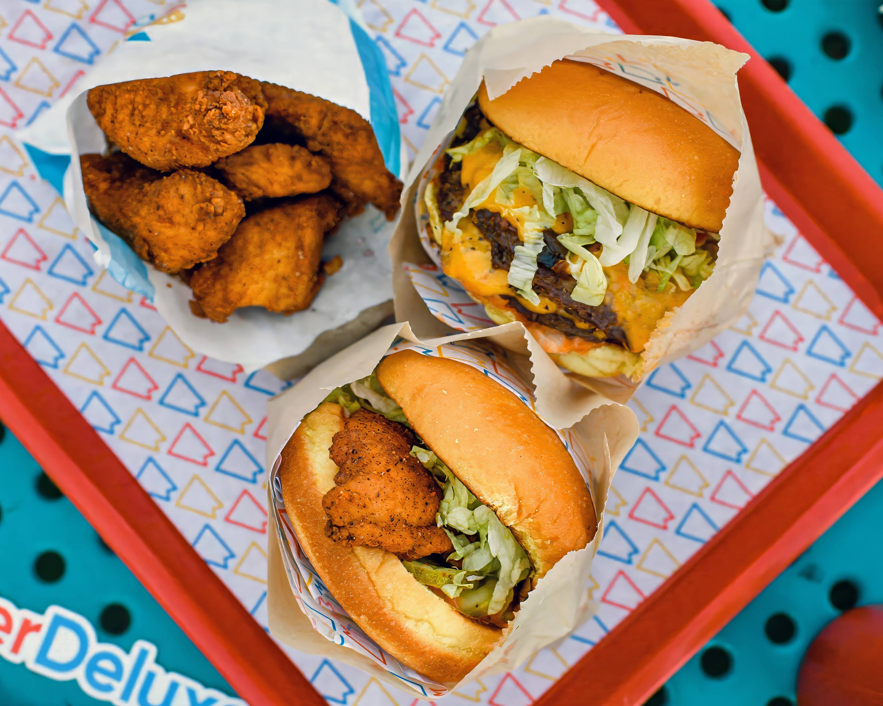 SuperDeluxe Burgers (Powell) Menu Portland • Order SuperDeluxe Burgers ...