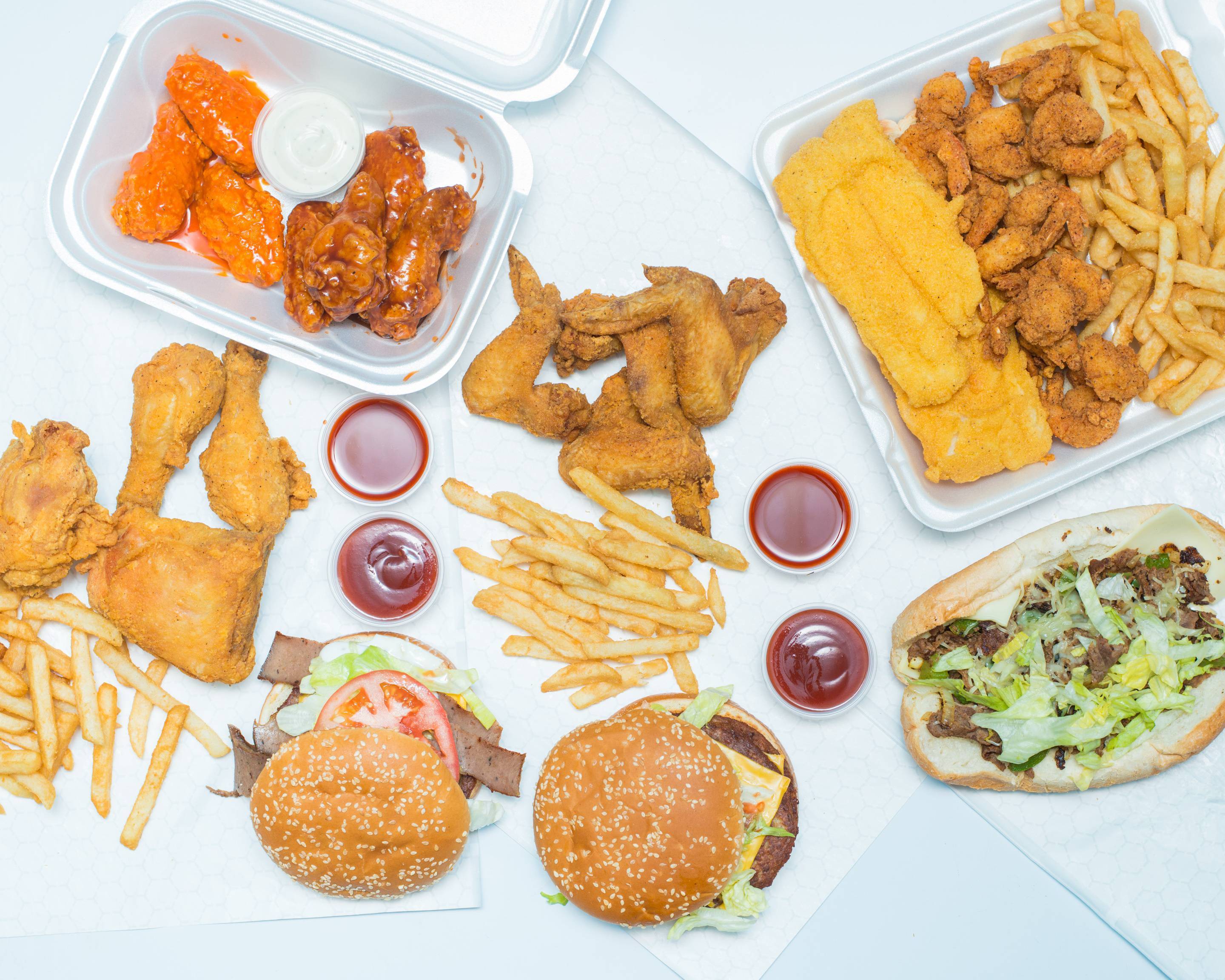 Order Sharks Fish and Chicken (2927 MLK) Delivery in Washington | Menu ...