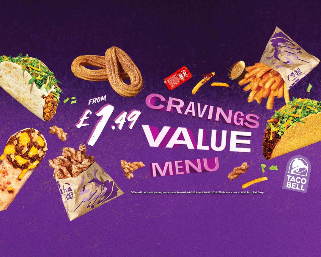 Taco Bell - Chatham The Quays Menu - Takeaway in Chatham | Delivery ...