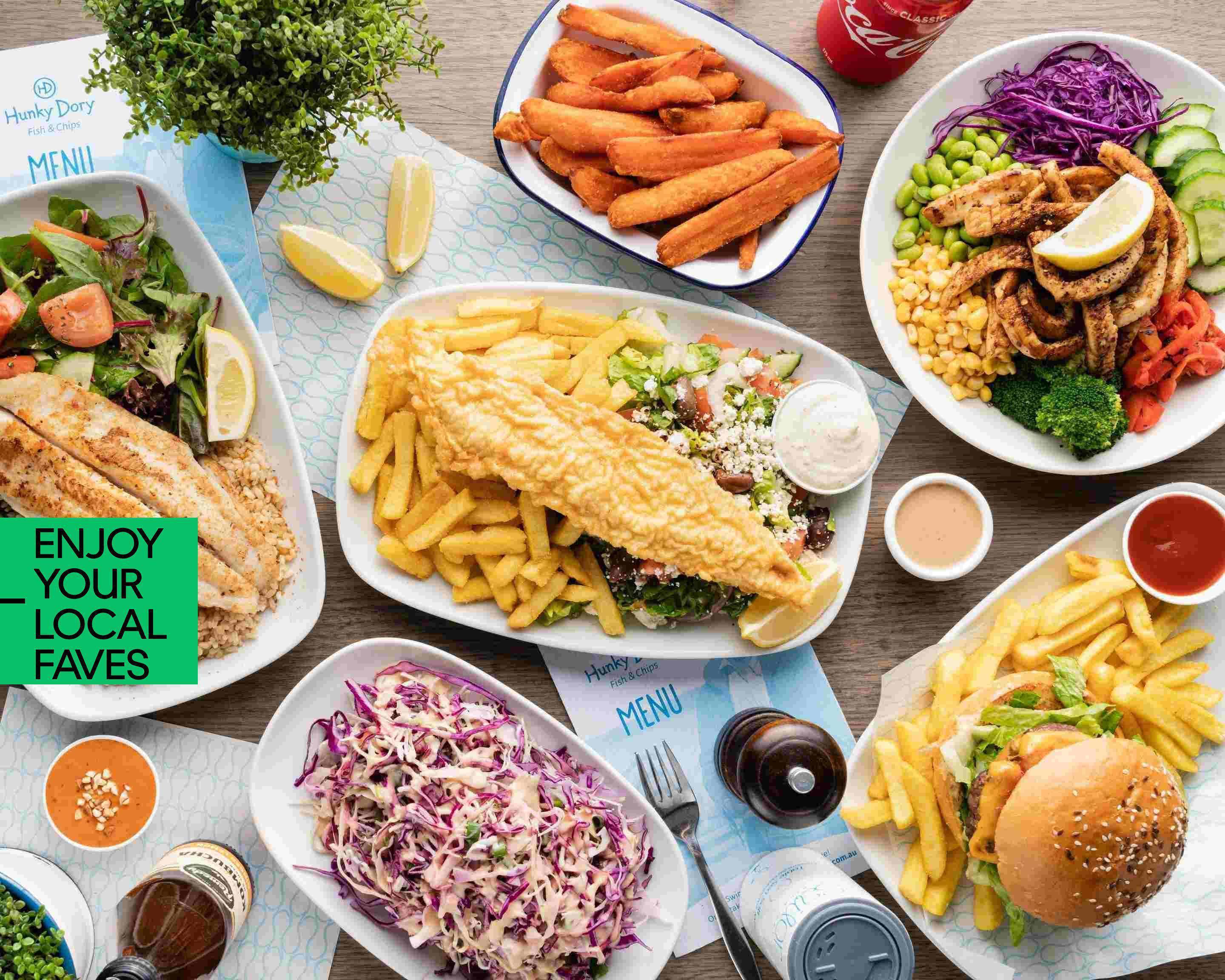 Hunky Dory (South Melbourne) Menu Takeout in Melbourne | Delivery Menu ...