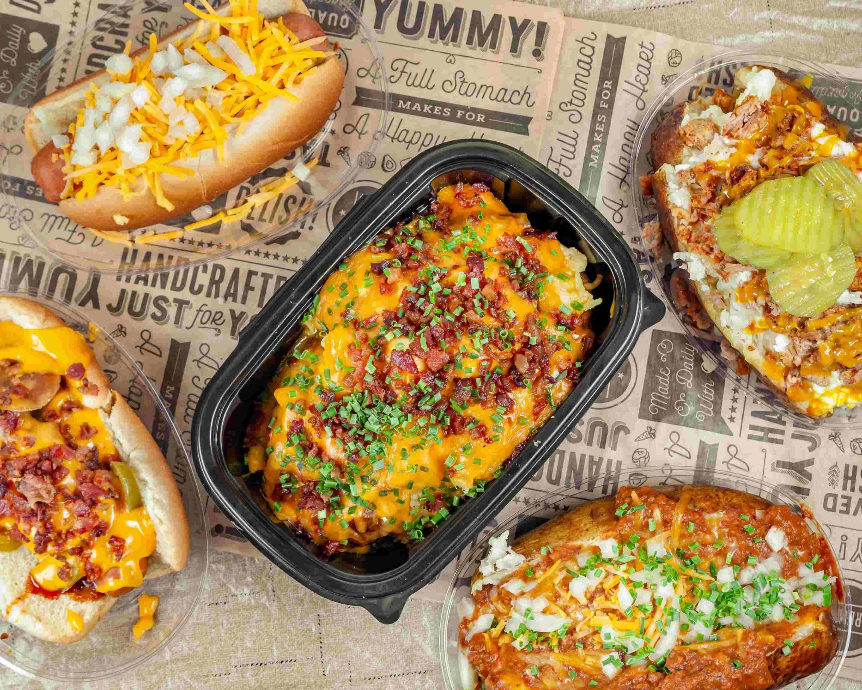 The Baked Potato Factory Menu Columbia • Order The Baked Potato Factory ...