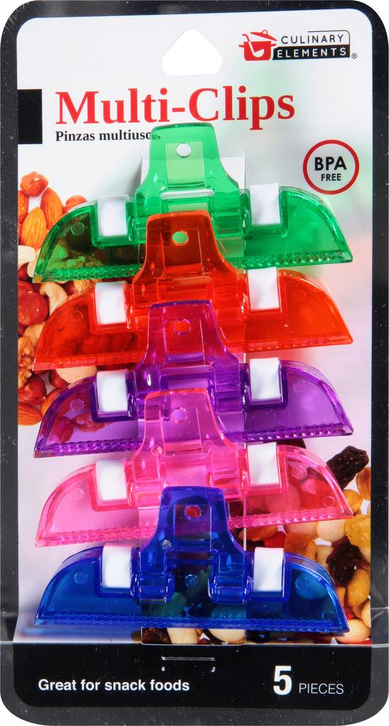 Culinary Elements Multi-Clips (5 ct) | Delivery Near You | Uber Eats