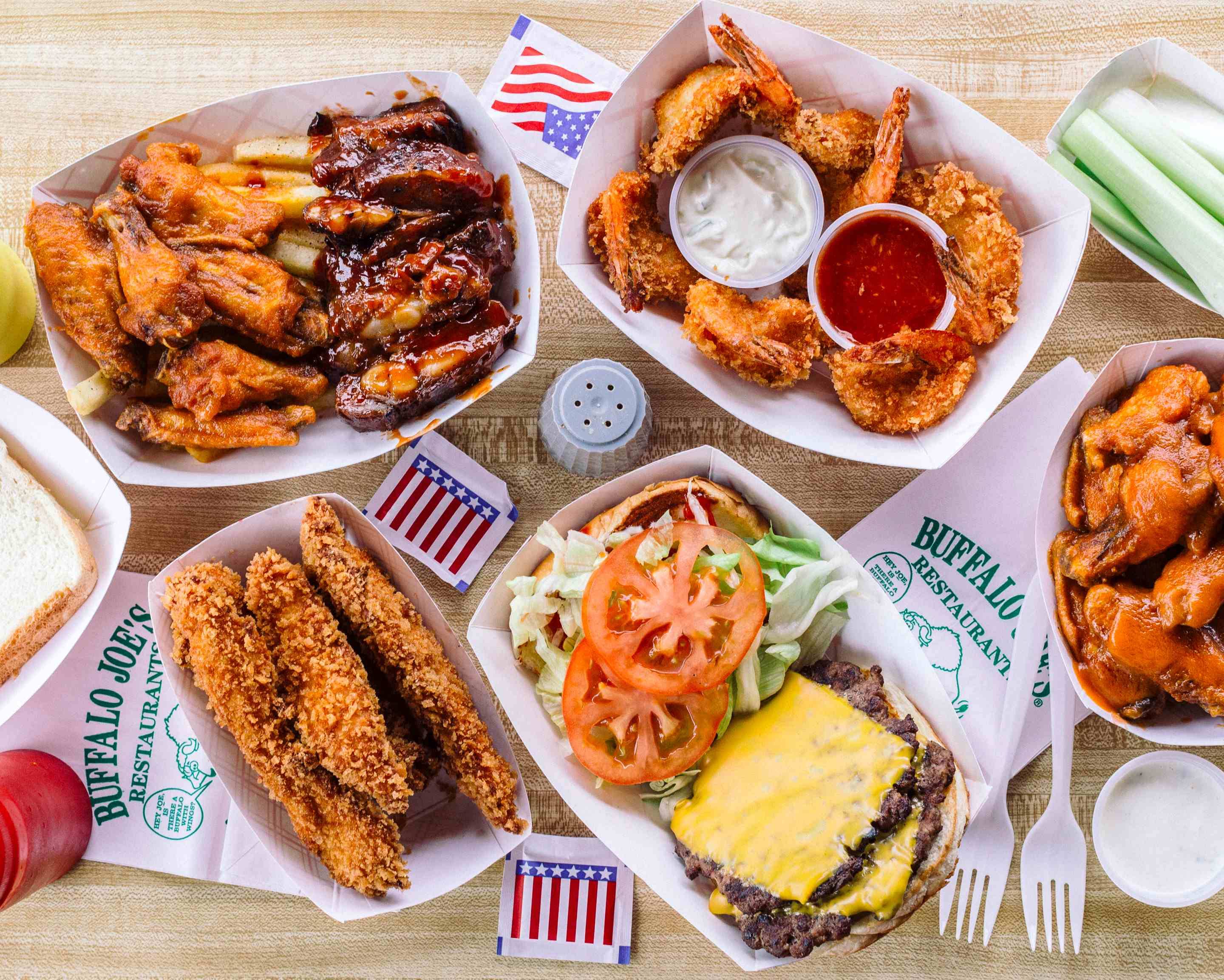 Order Buffalo Joe's On Howard Menu Delivery in Evanston | Buffalo Joe's ...