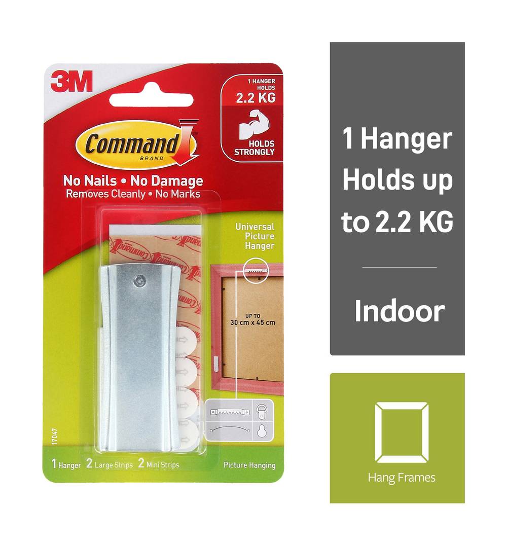 Command Universal Picture Hanger 2.2 kg Delivery Near Me | Order Online ...