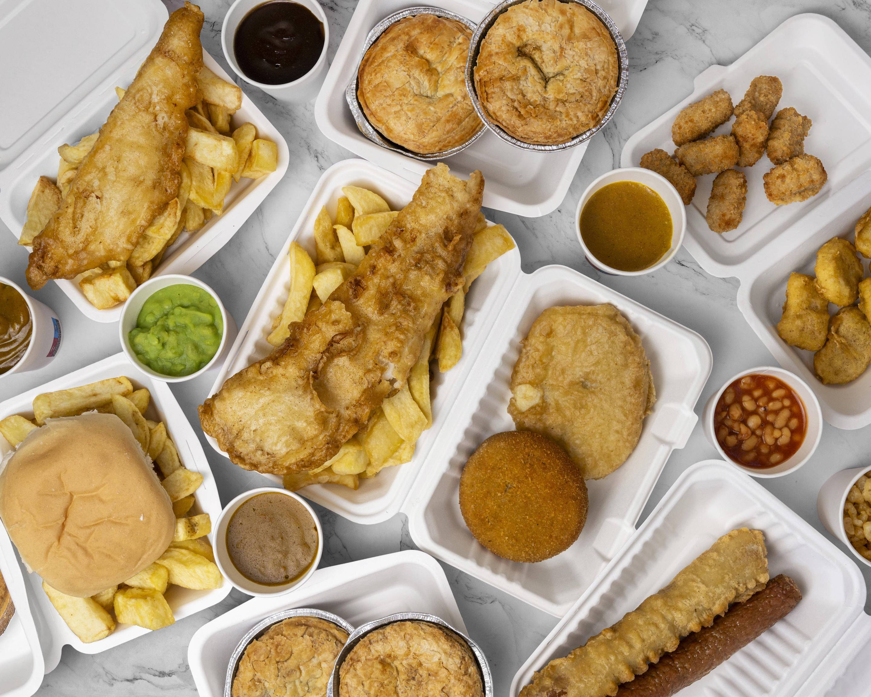 The Chip Shop Menu Deals & Prices - Manchester Delivery - Order with ...