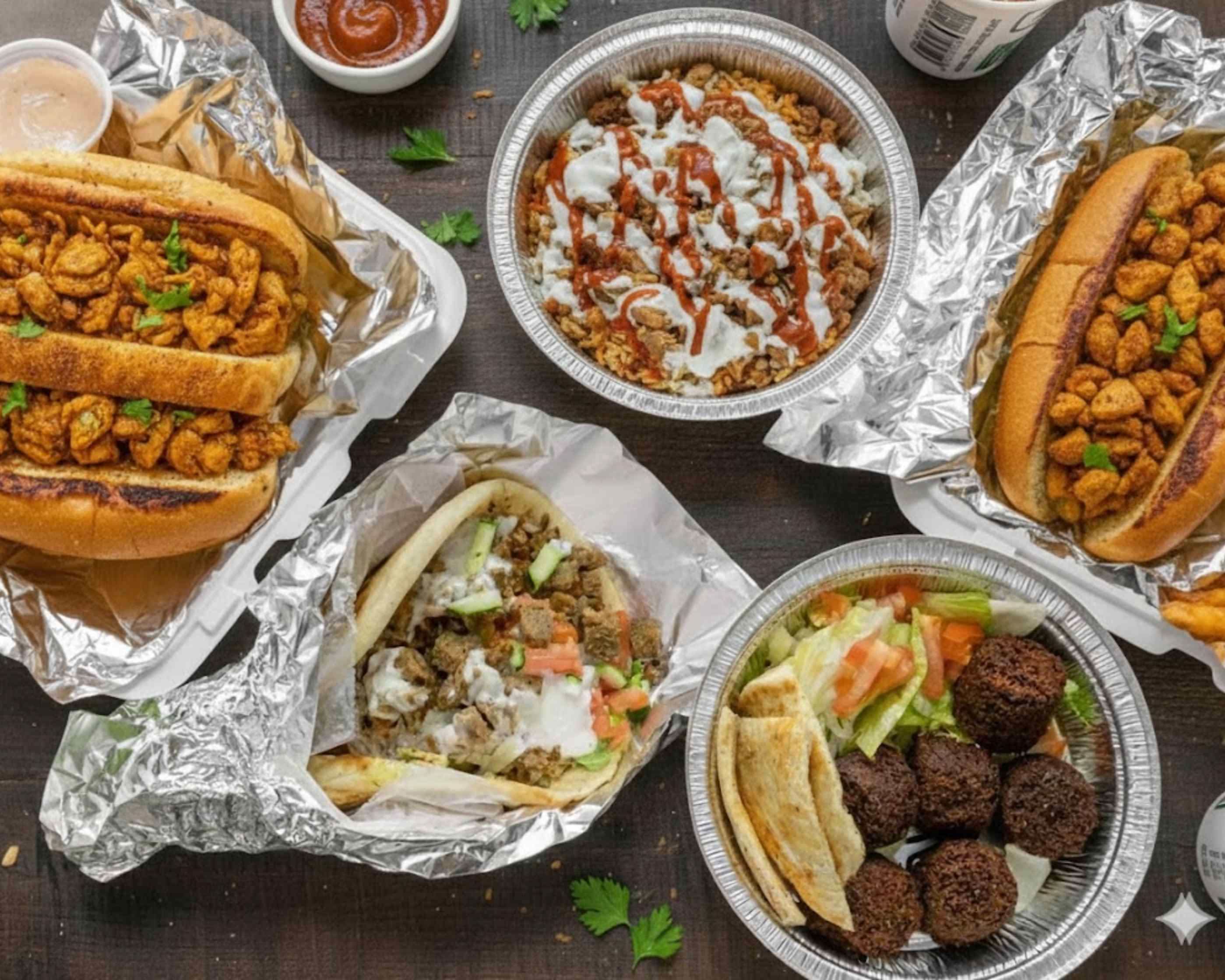 Madinas Famous Halal Platters Menu Elmwood Park • Order Madinas Famous ...