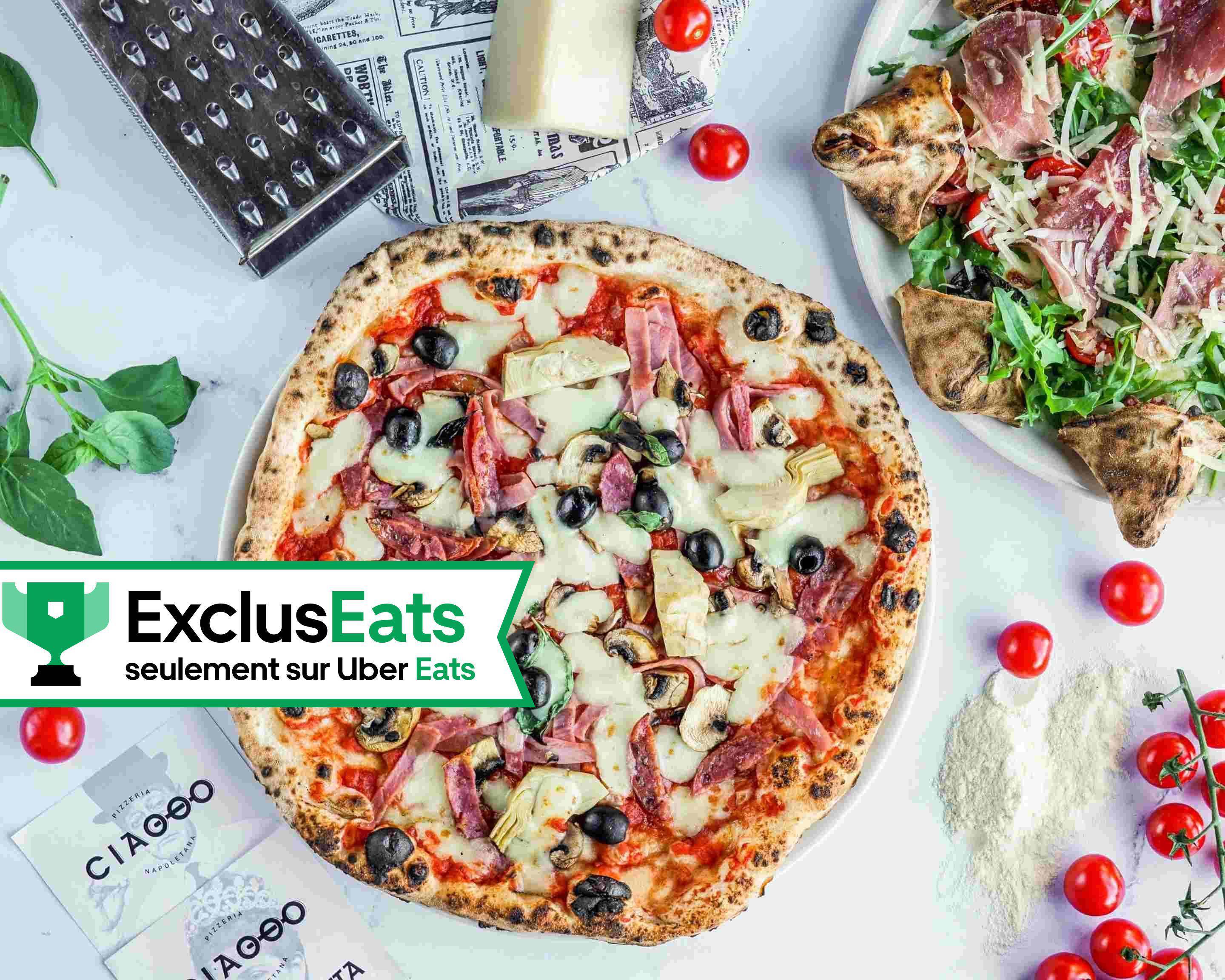 Ciaooo Pizzeria Jourdan Delivery in Etterbeek - Menu and prices | Uber Eats