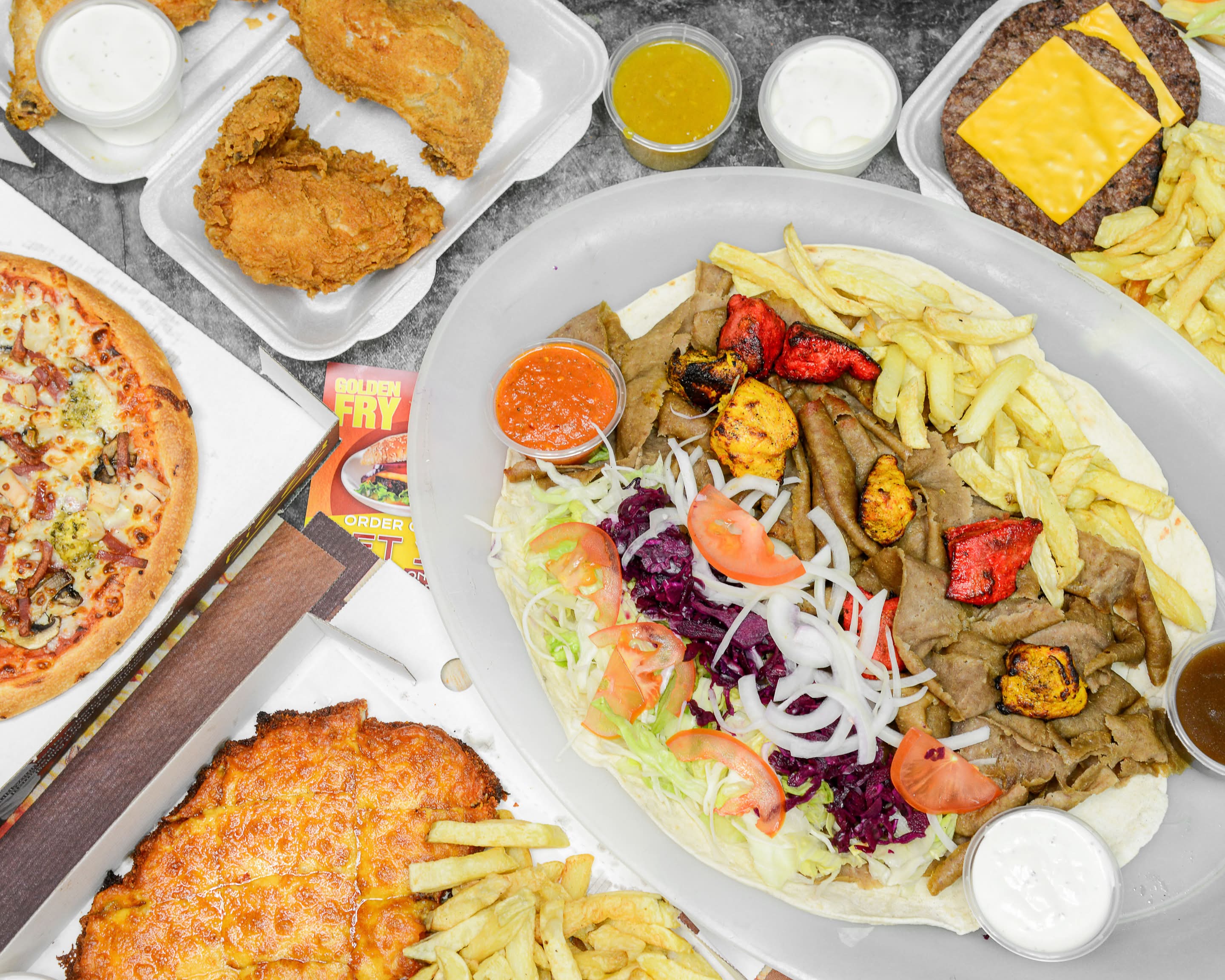 Golden Fry Menu Deals & Prices - Horden Delivery - Order with Uber Eats