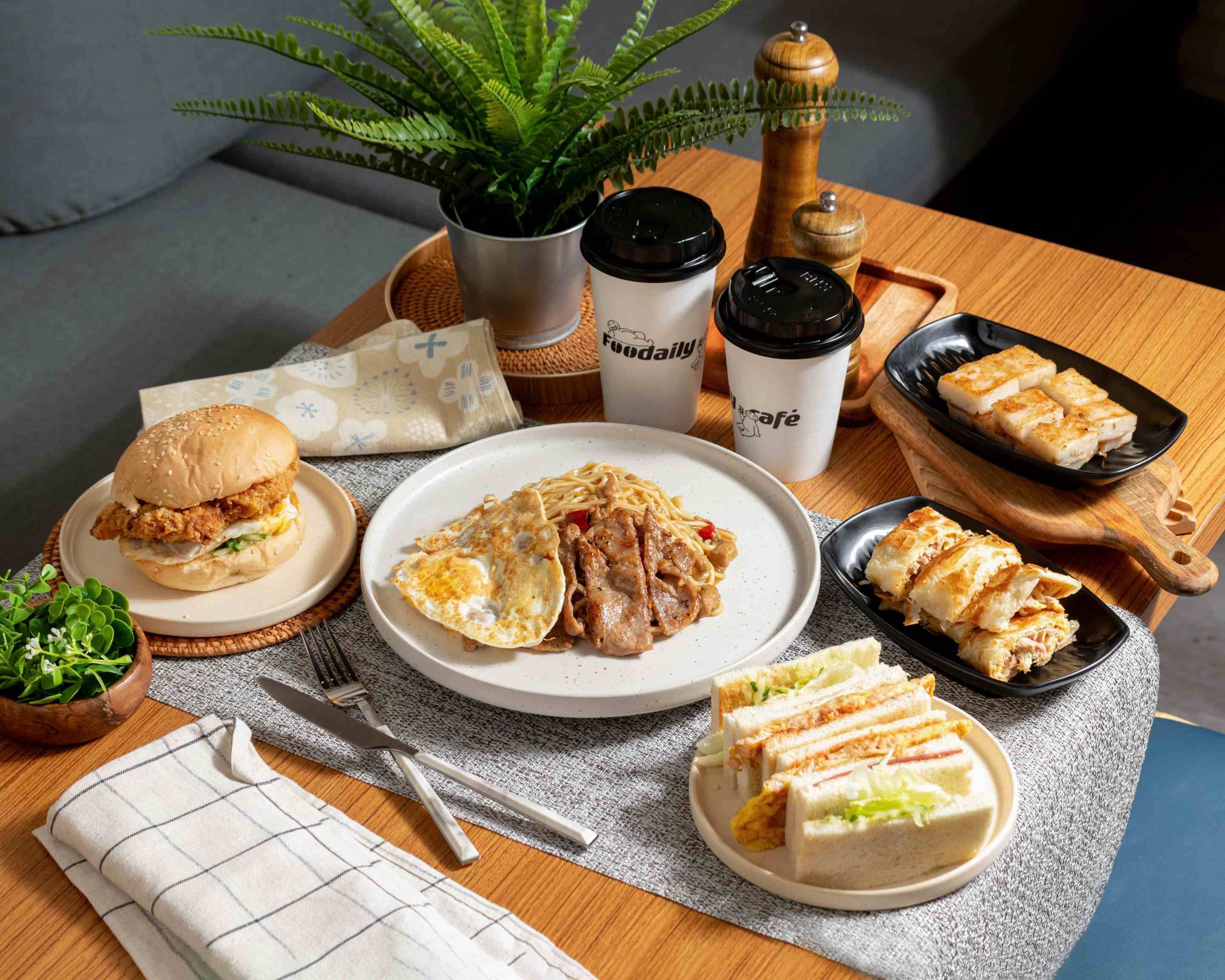 台北foodaily cafe 早午餐的餐點外送 | 價目表和價格 | Uber Eats