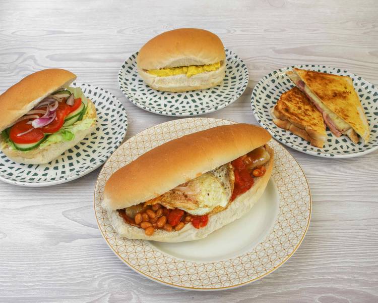 The Crusty Cob Shop Menu Deals & Prices - Nottingham Delivery - Order ...