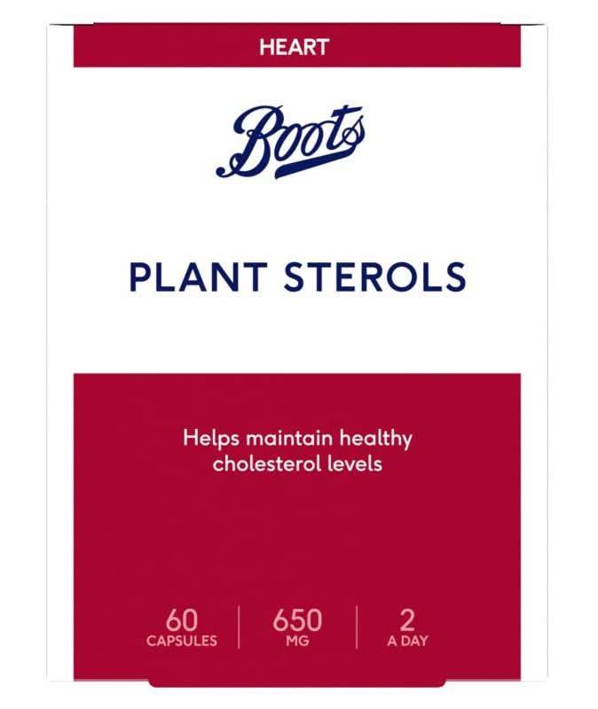 Boots Plant Sterols Heart Capsules 650 mg Delivery Near Me | Order ...