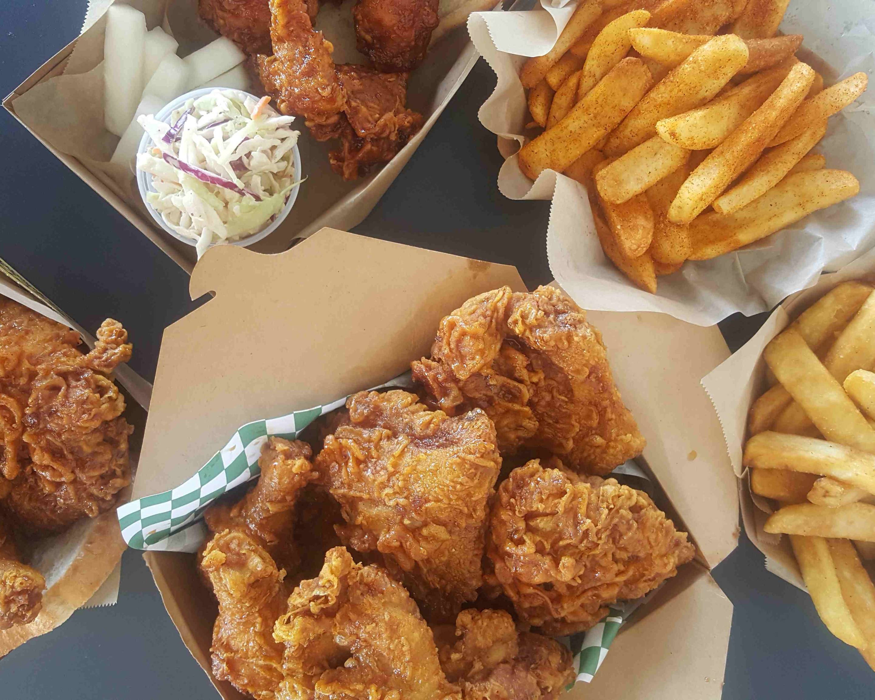 Honey Dress Fried Chicken- Gardena Menu Gardena • Order Honey Dress ...