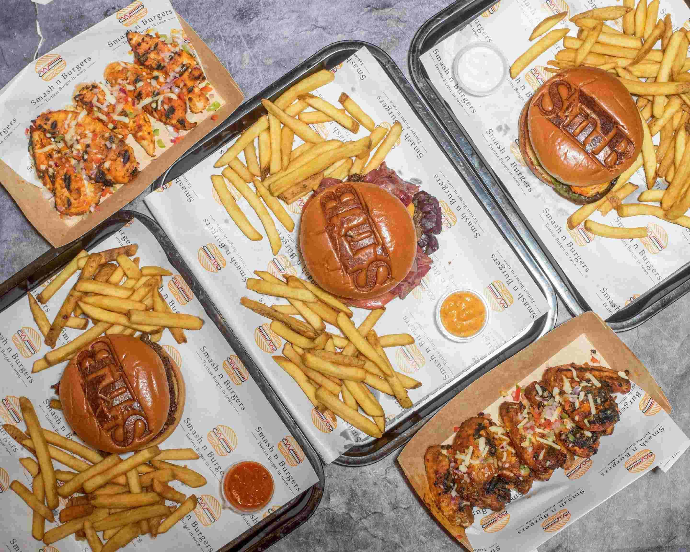 Smash n Burger Menu Deals & Prices - Derby Delivery - Order with Uber Eats