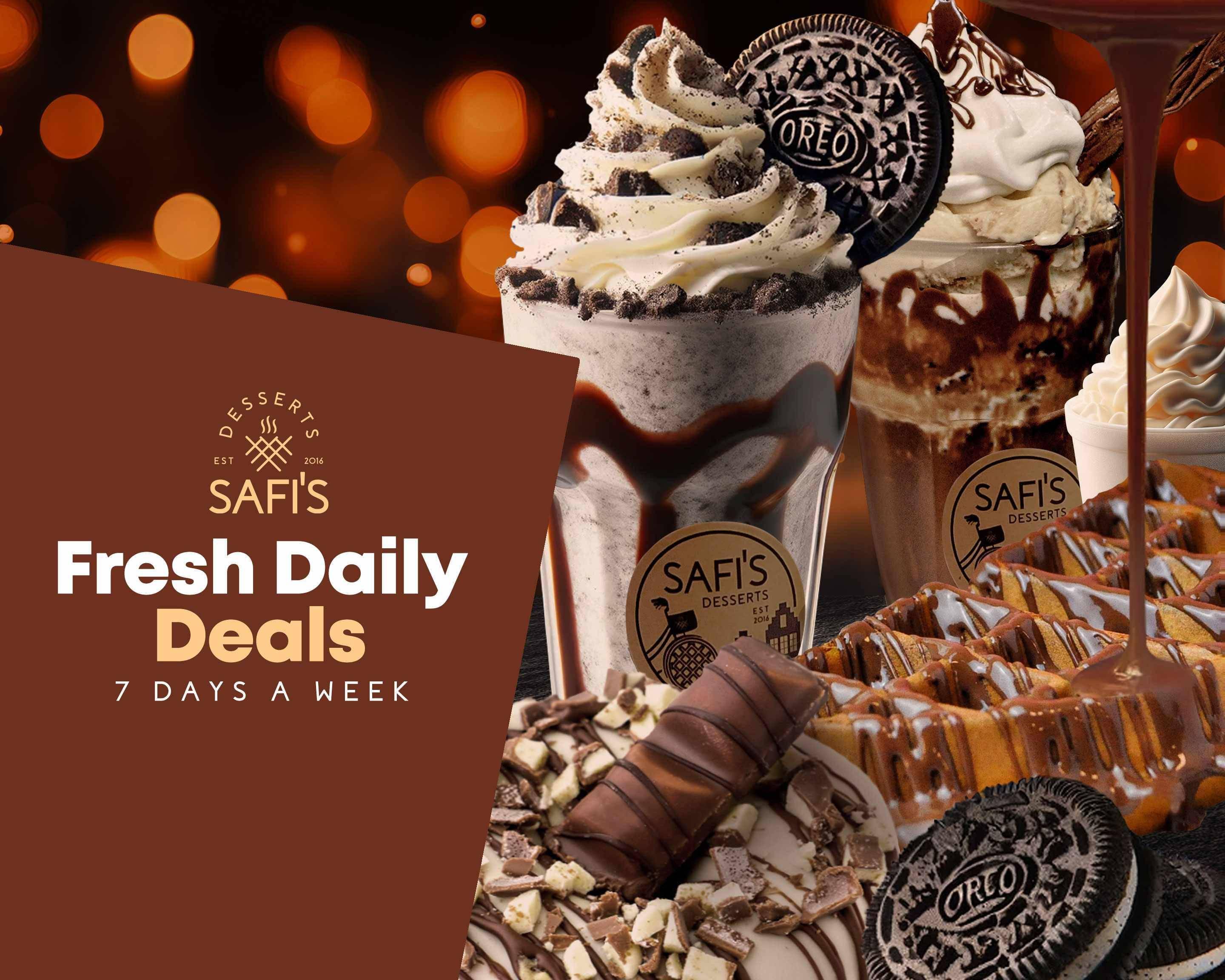 Safi's Desserts Hunts Cross Menu - Takeaway in Liverpool | Delivery ...