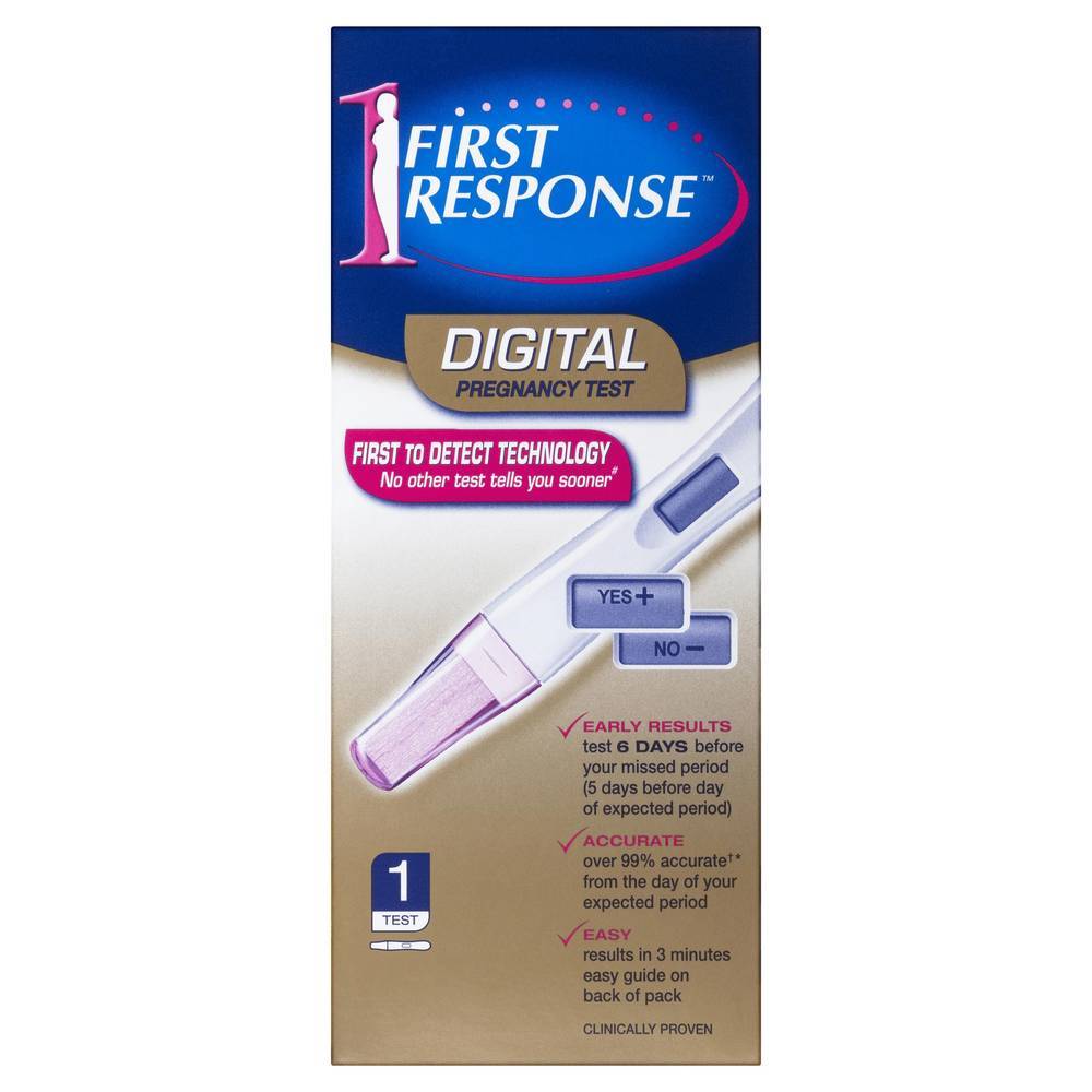 First Response Digital Pregnancy Test Delivery Near Me | Order Online ...
