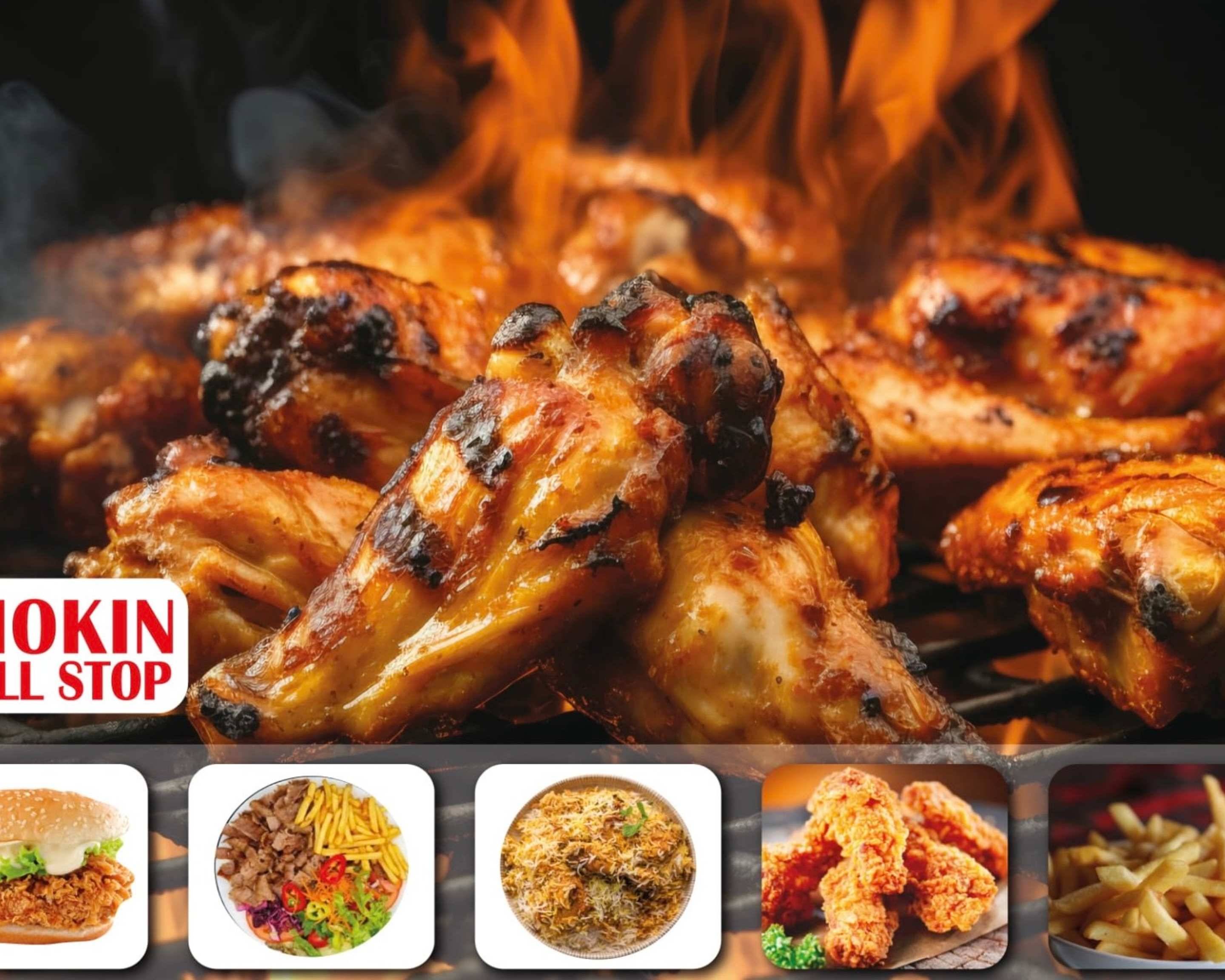 Smokin Grill Stop Menu & Prices - London Delivery - Order with Uber Eats