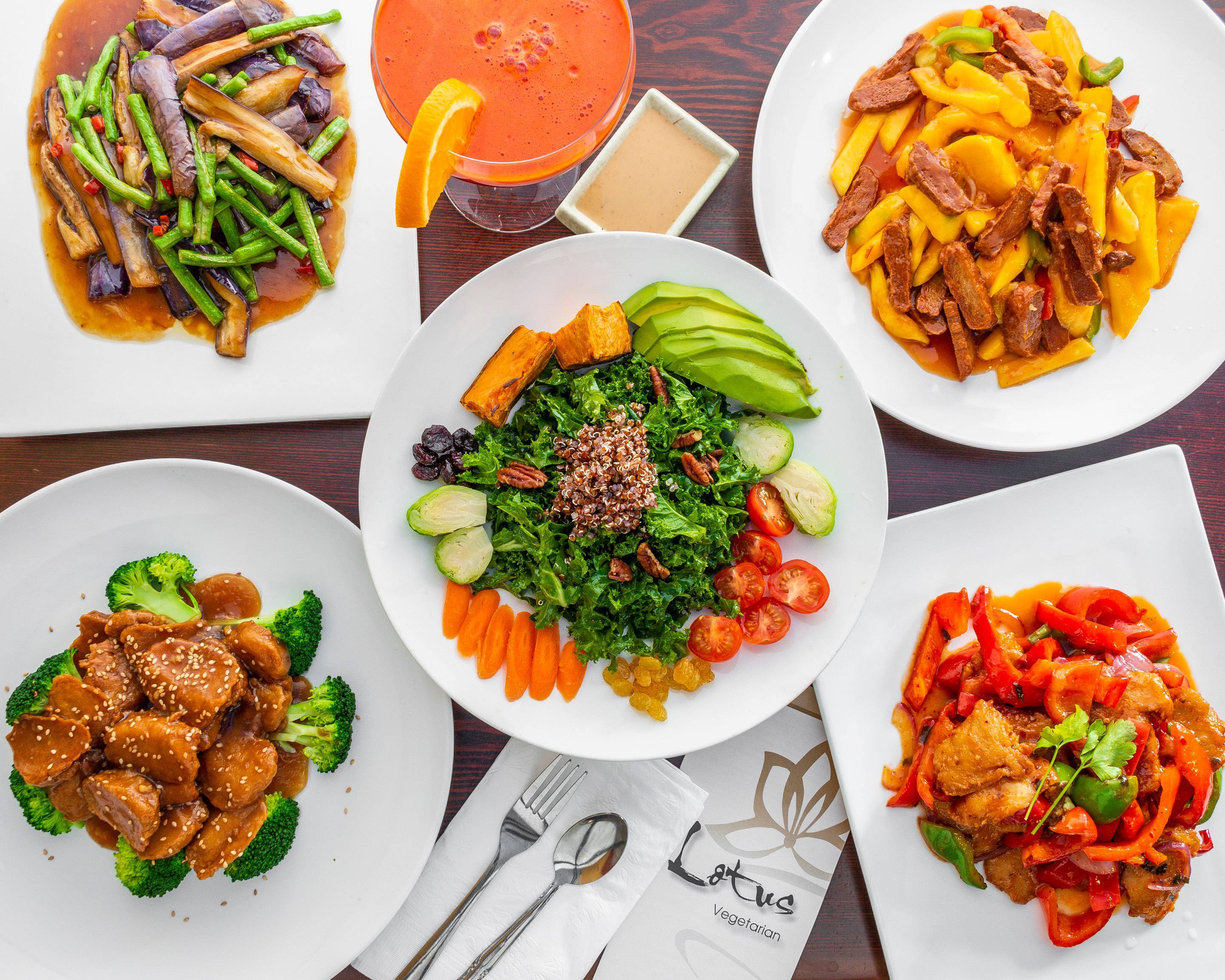 Order Lotus Vegetarian Menu Delivery【Menu & Prices】| New York | Uber Eats