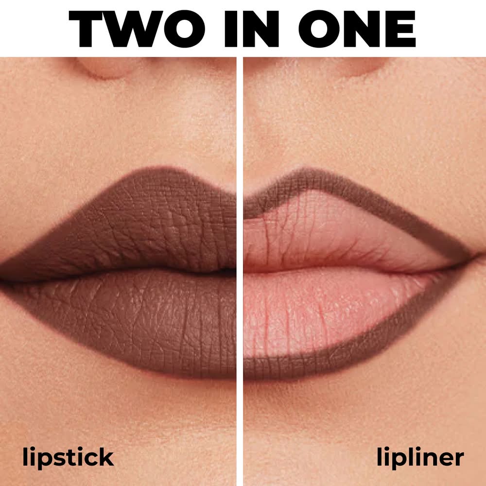 Lamel Long Lasting Gel Lip Liner, Intense Brown | Postmates