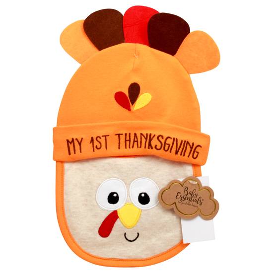 Baby Essentials Hat/Bib Set | Delivery Near You | Uber Eats