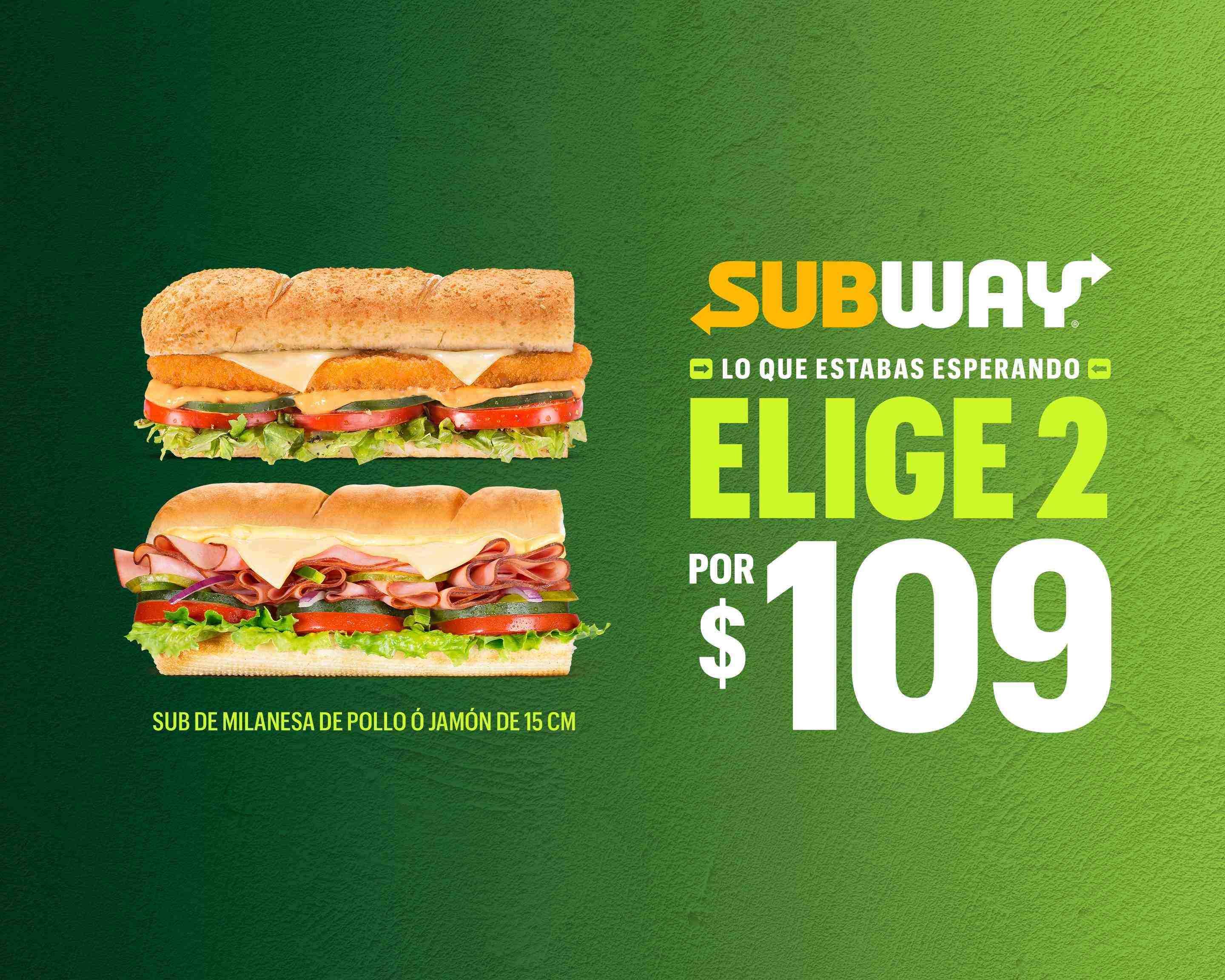 Subway (Las Américas) Menú a Domicilio【Menú y Precios】Ciudad de México ...