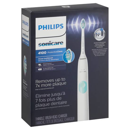 Philips Sonicare 4100 Protective Clean Rechargeable Toothbrush ...