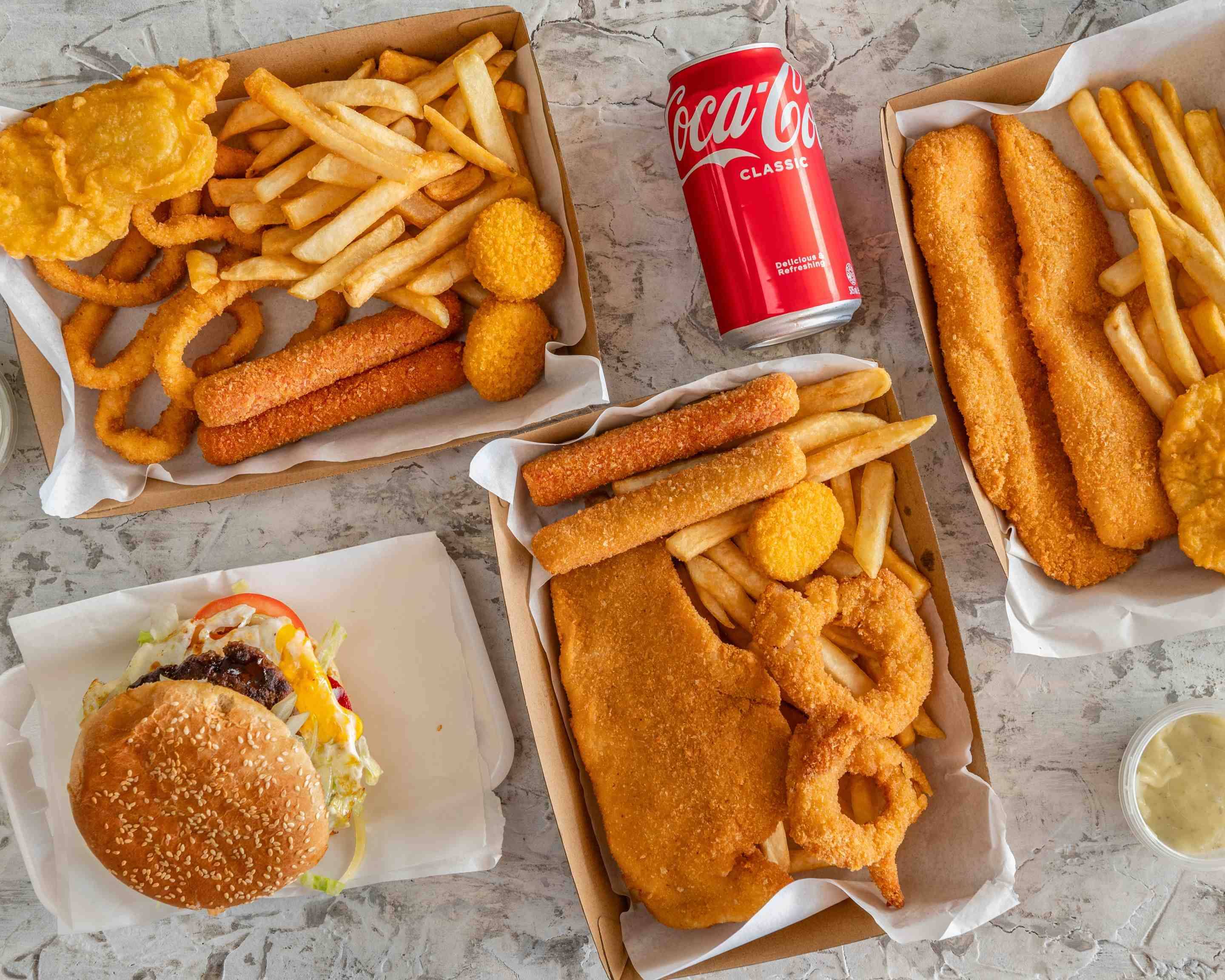 Order Van’s Bayside Fish And Chips | Menu & Prices | Brisbane Delivery ...