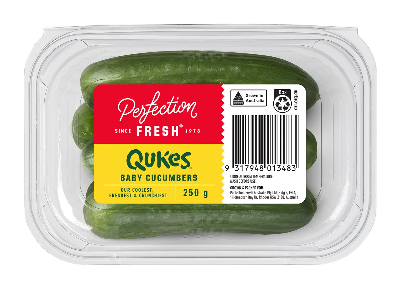 Perfection Fresh Qukes Baby Cucumbers Delivery Near Me | Order Online ...
