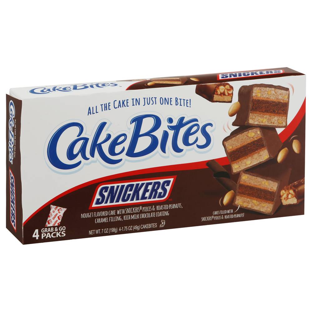Snickers Grab & Go Cake Bites Delivery Near Me | Order Online | Uber Eats