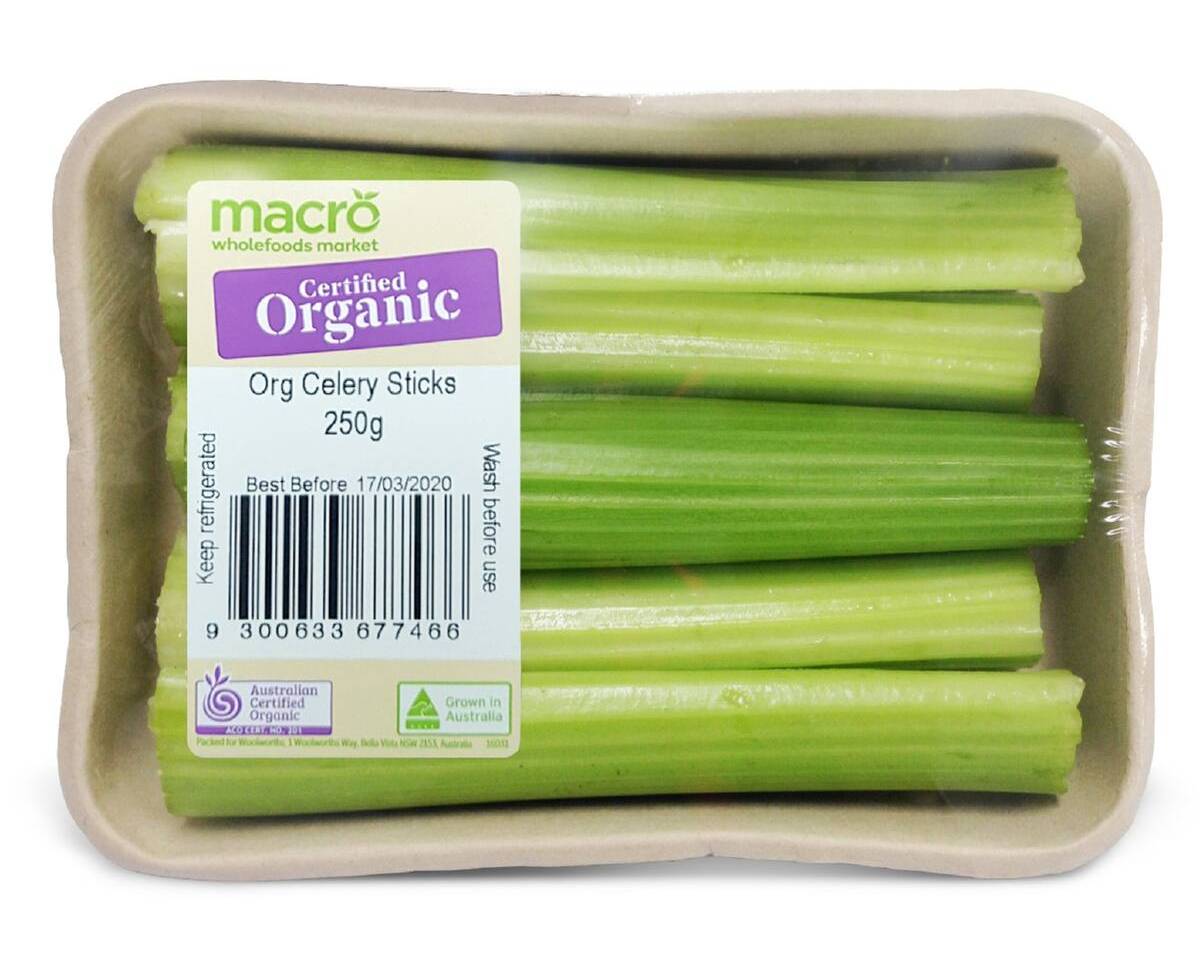 Macro Wholefoods Market Organic Celery Sticks Delivery Near Me | Order Online | Uber Eats