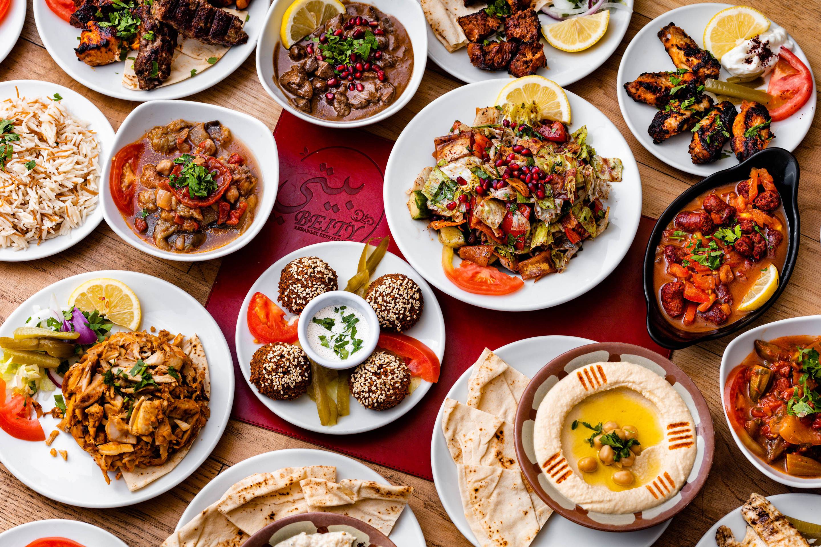 Beity Lebanese Menu & Prices - South coast, UK Delivery - Order with ...