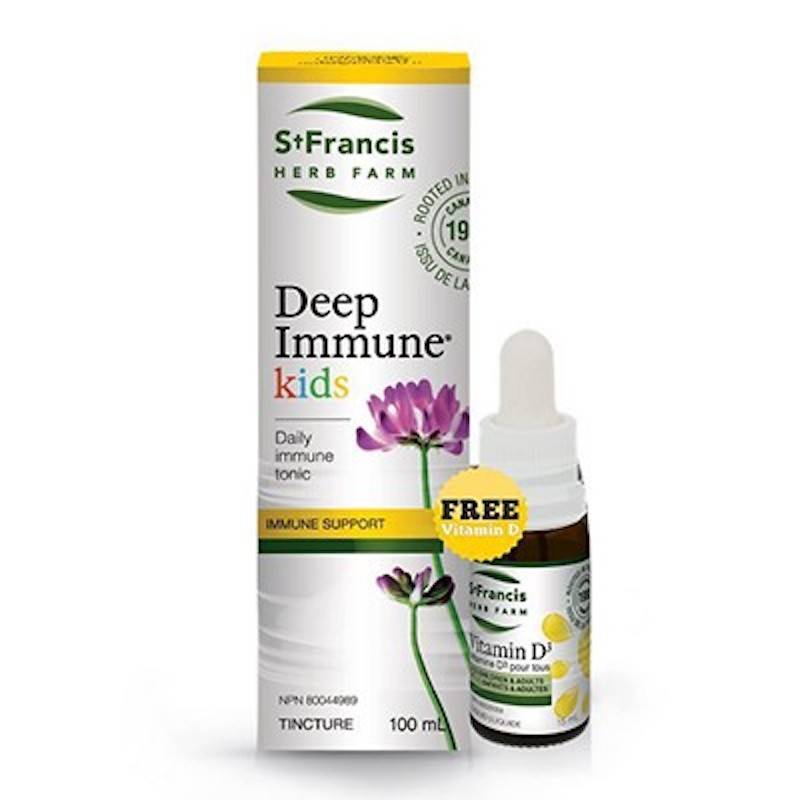 St. Francis Herb Farm Deep Immune Kids + Vitamin D Delivery Near Me ...