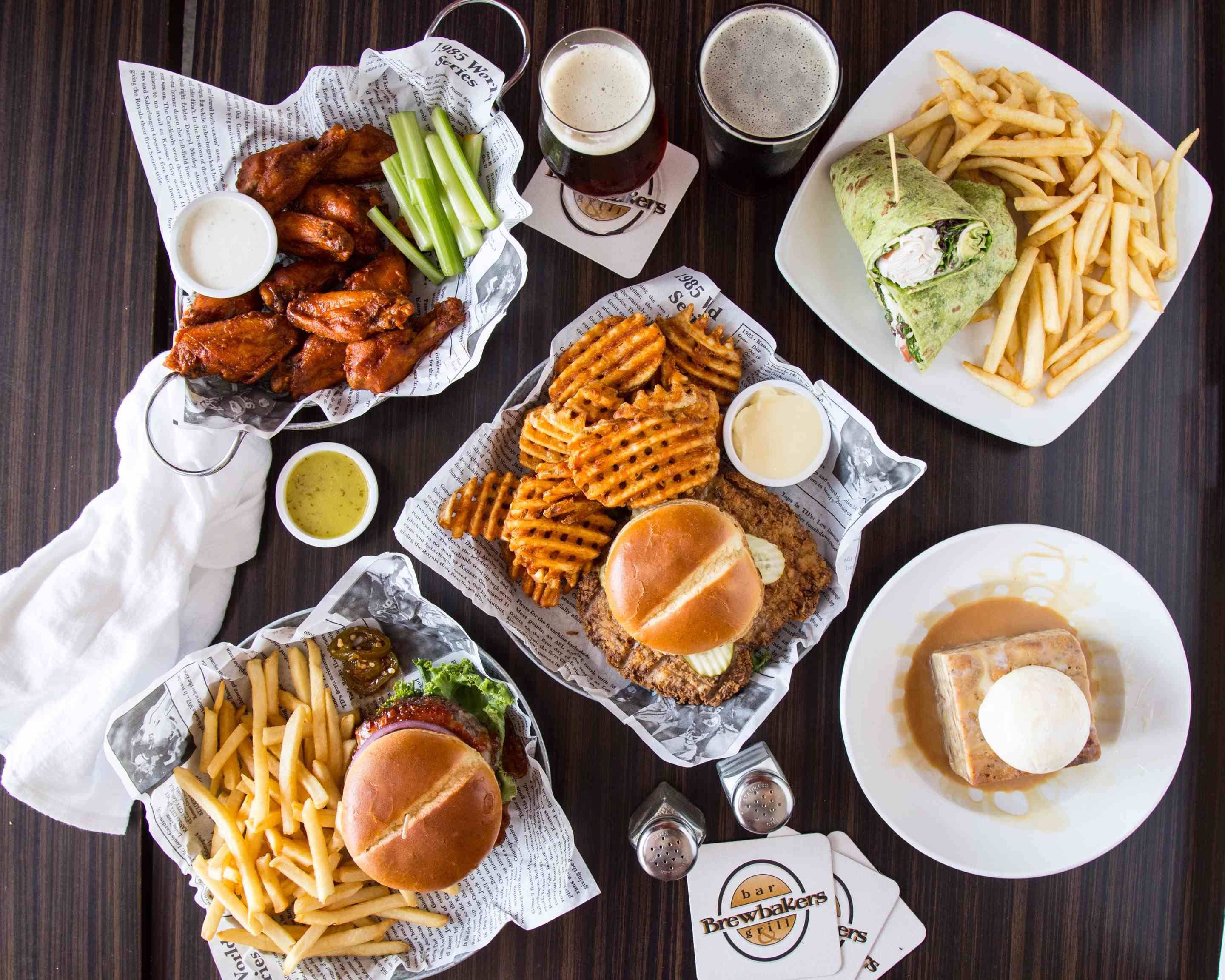 Order Brewbakers Bar and Grill - Menu & Prices - Lenexa Delivery | Uber ...