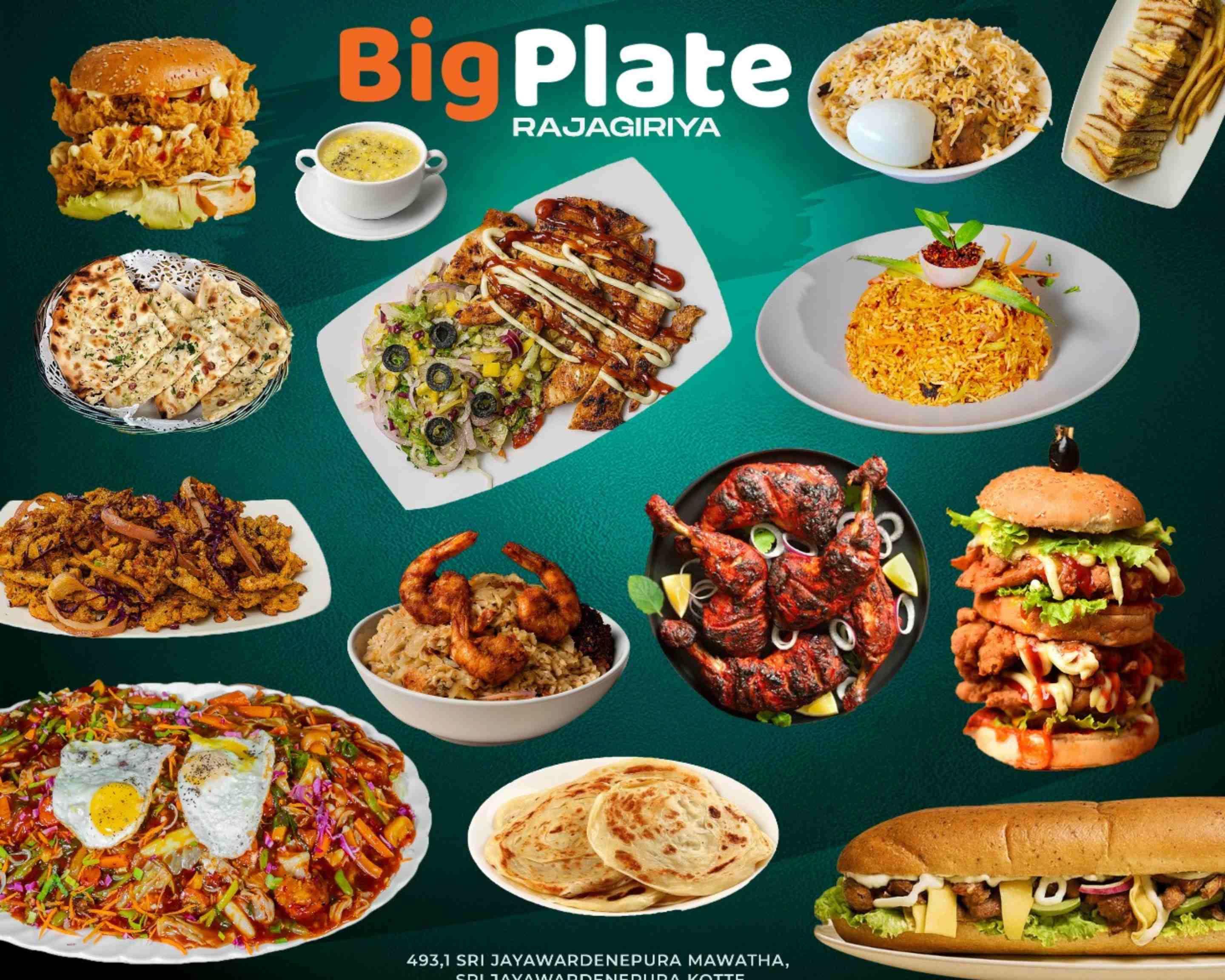 Order Big Plate - Rajagiriya Menu Delivery【Menu & Prices】| Colombo ...