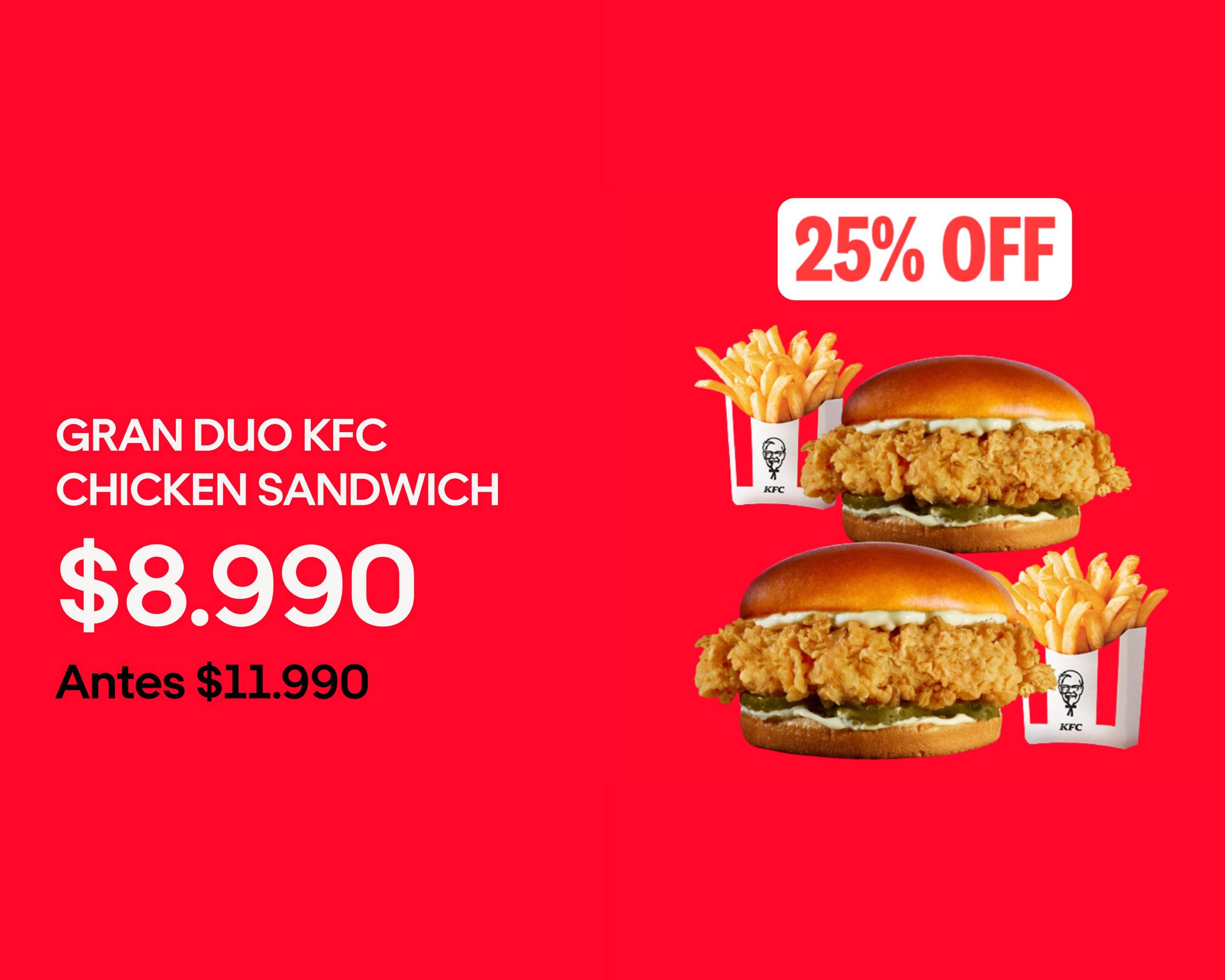 KFC - Santa Isabel Menú a Domicilio【Menú y Precios】Santiago | Uber Eats