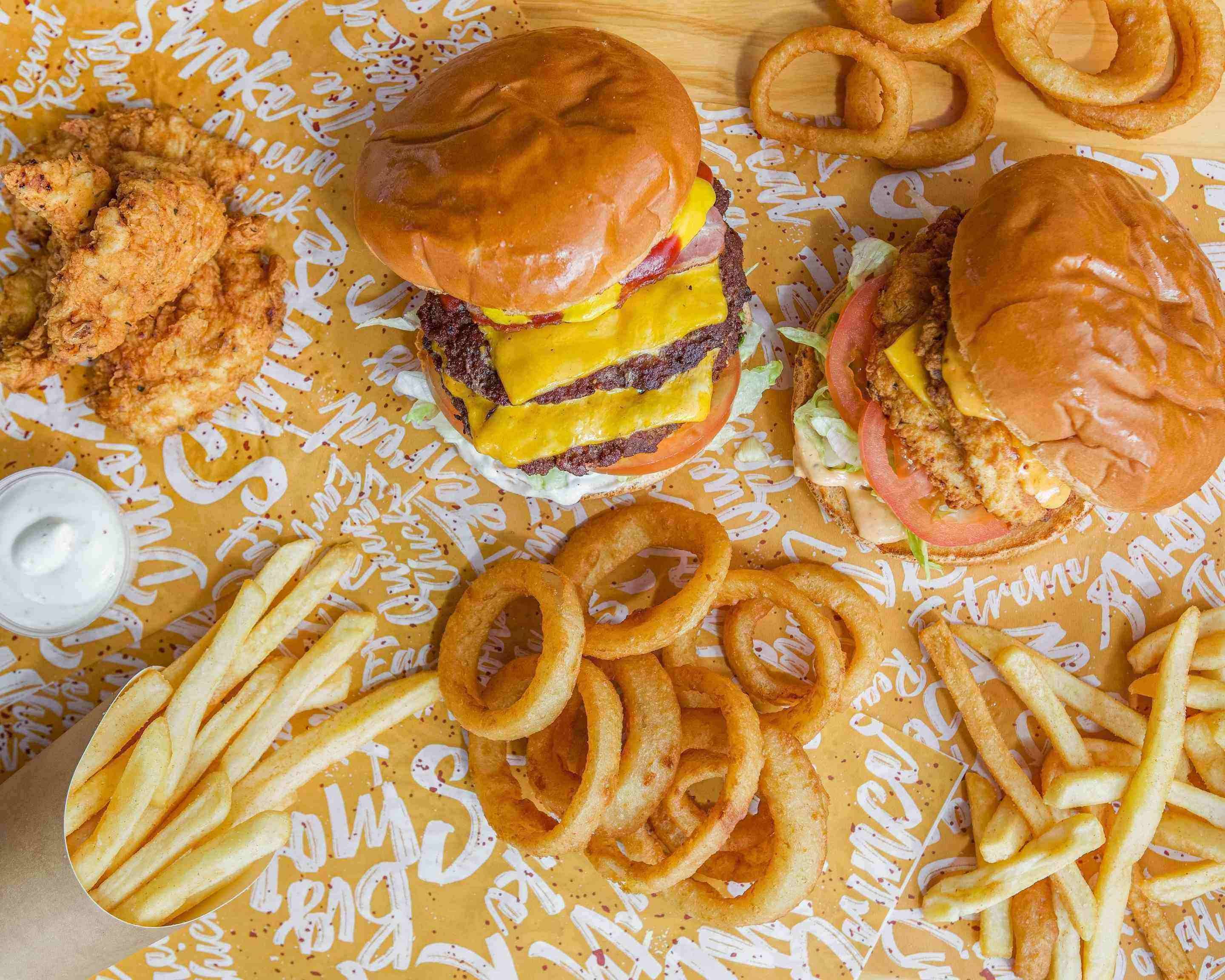 Order Re Burger Timaru delivery online | Christchurch | Takeaway menu ...