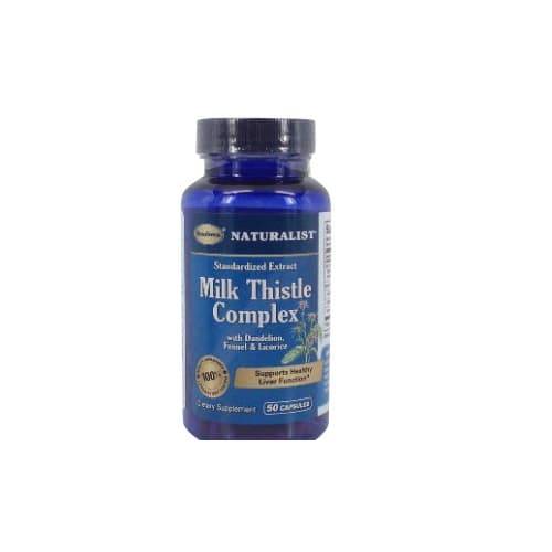 Naturalist Milk Thistle Complex (50 capsules) | Delivery Near You ...
