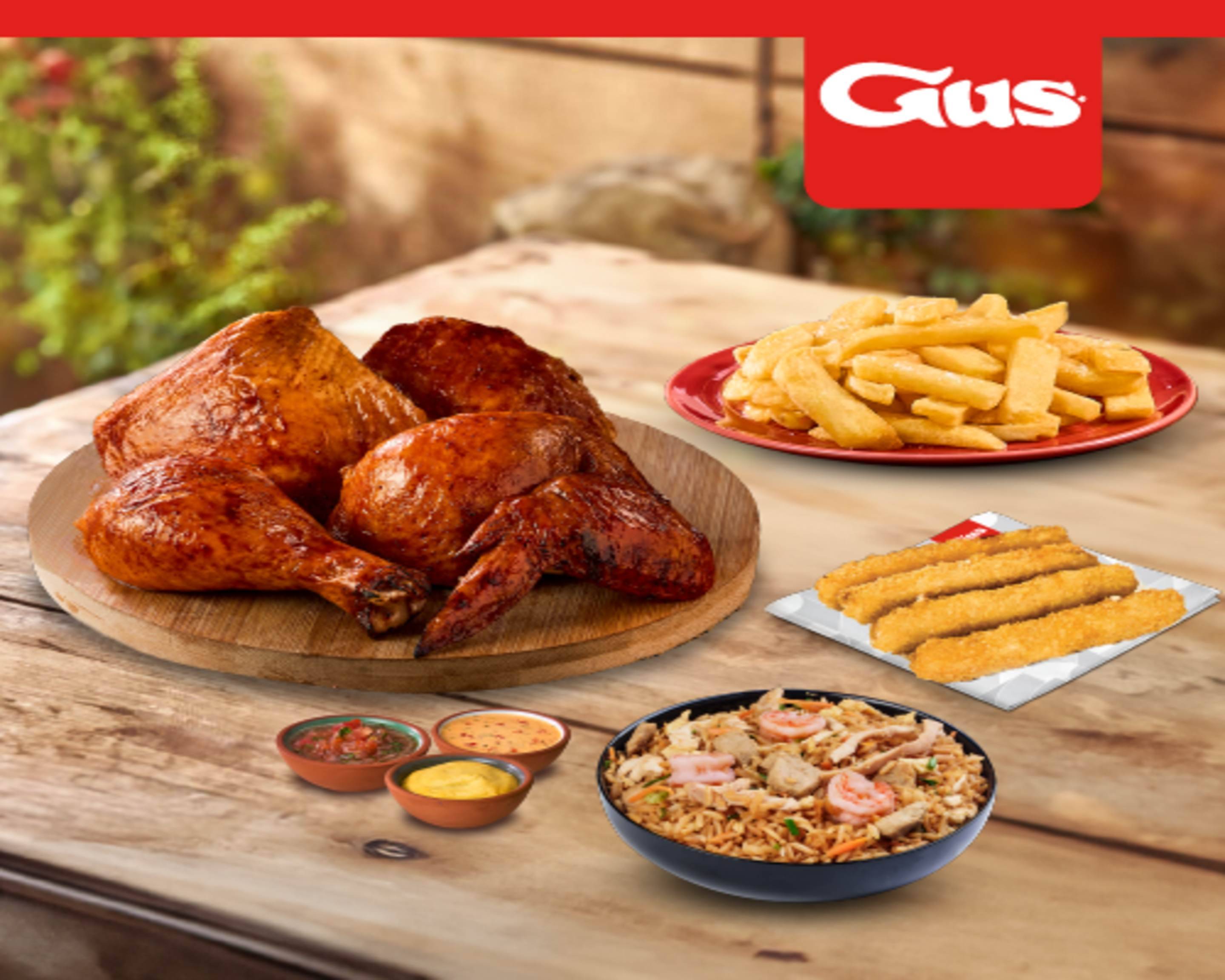 Pollos Gus (América) a domicilio en Quito | Menú y precios | Uber Eats