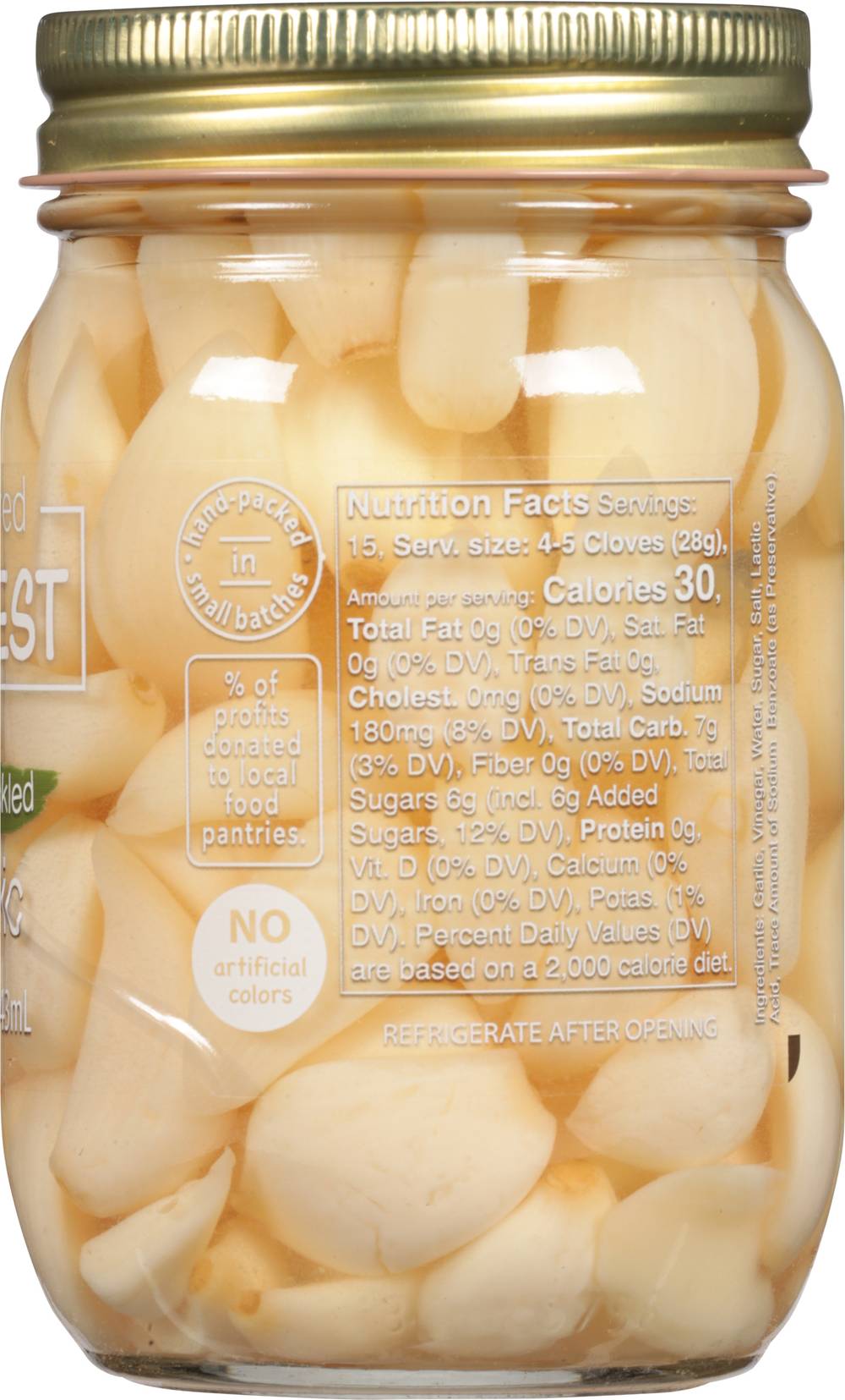 Preserved Harvest Sweet Pickled Garlic – Flavor Boosters Delivered to ...