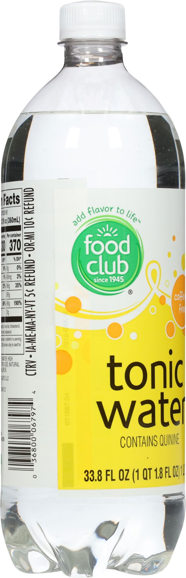 Food Club Caffeine Free Tonic Water Delivery Near Me | Order Online ...